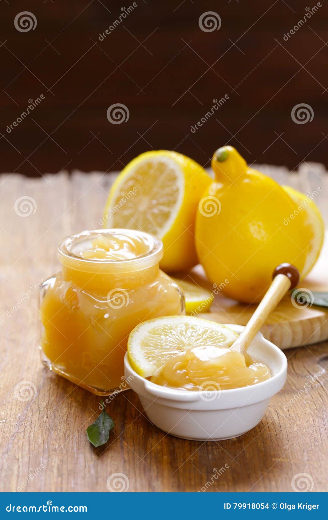 Lemon Curd Cream Made from Organic Lemons Stock Photo - Image of yellow ...