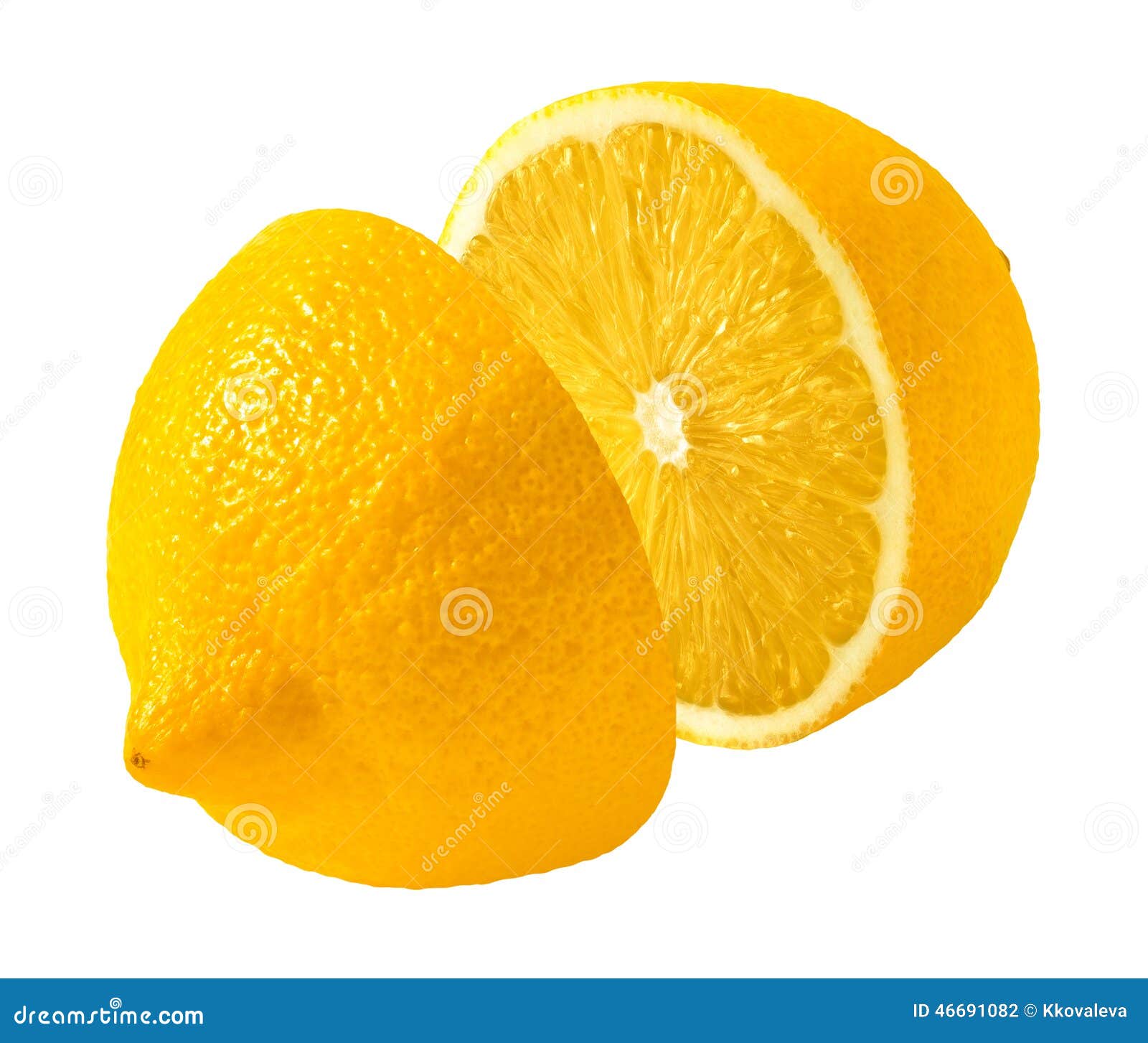 Lemon Cut In Half