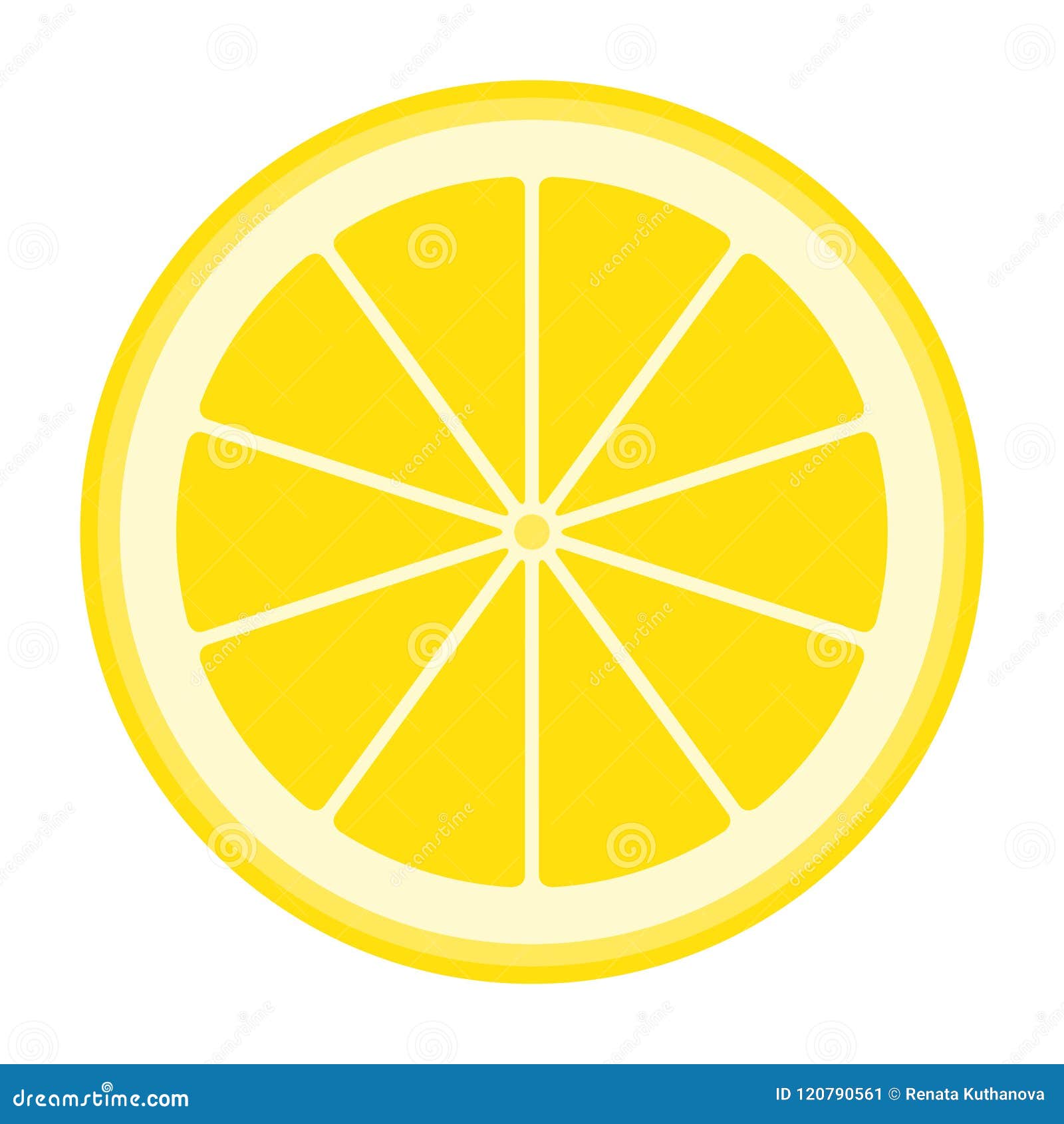 Lemon stock vector. Illustration of food, grow, organic - 120790561