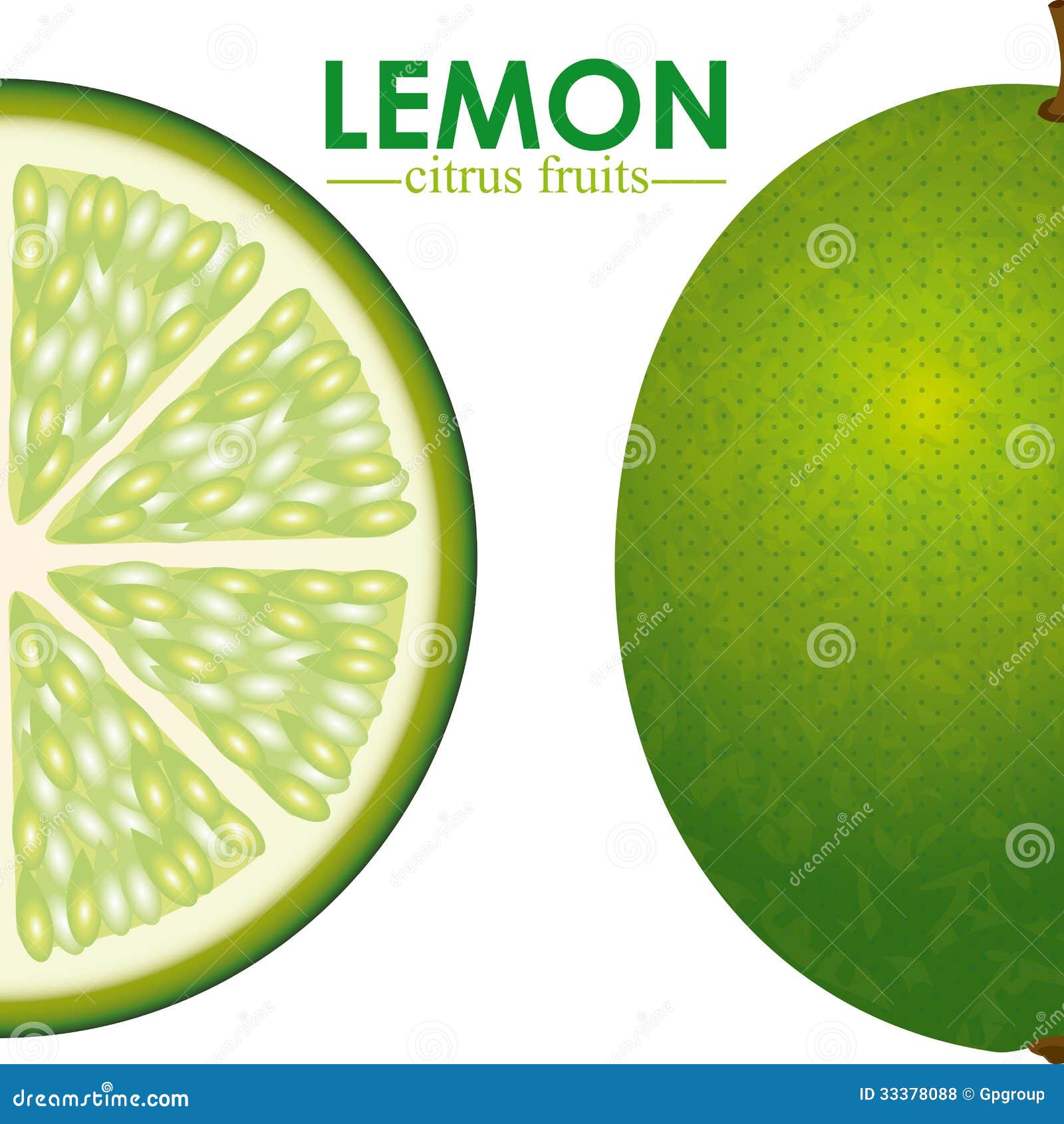 Lemon design stock vector. Illustration of gray, drop - 33378088