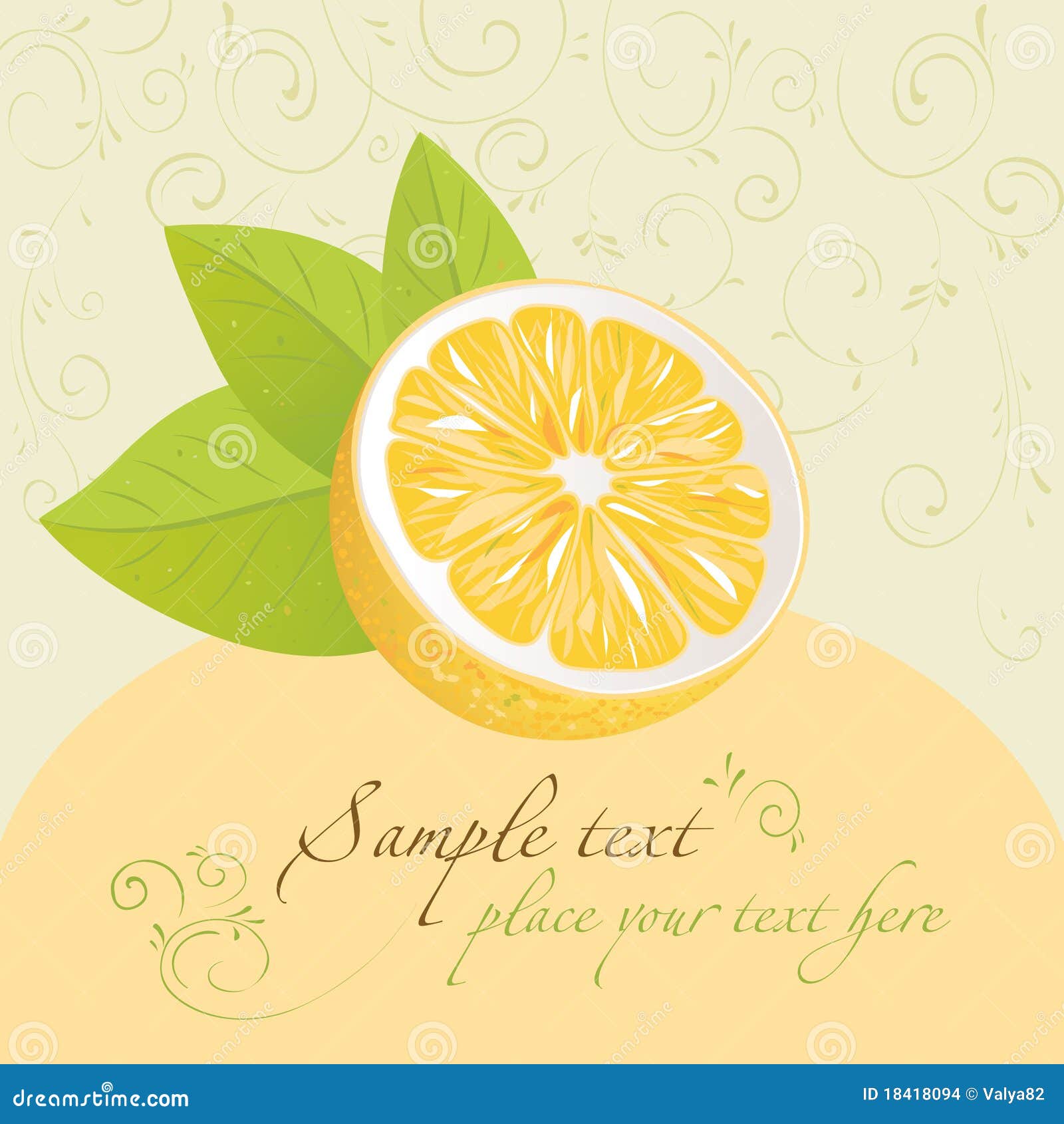 Lemon. Design Template Stock Images - Image: 18418094