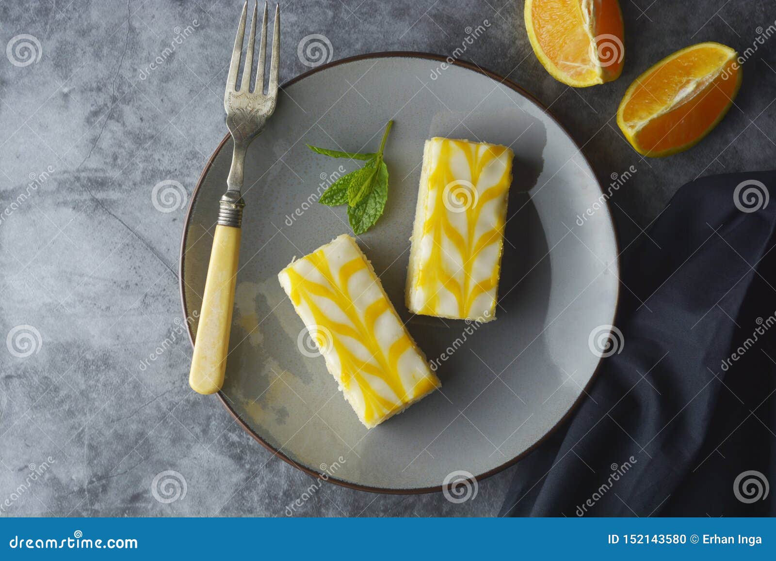 Lemon Drizzle Cake, Lemon Crust Cake Dessert Stock Photo - Image of ...