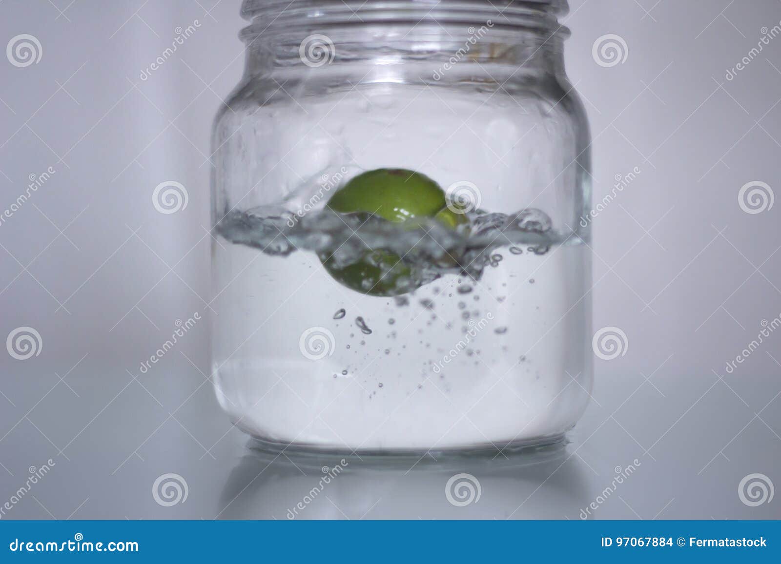 Lemon Drop in Bottle Water. Stock Photo - Image of health, fresh: 97067884