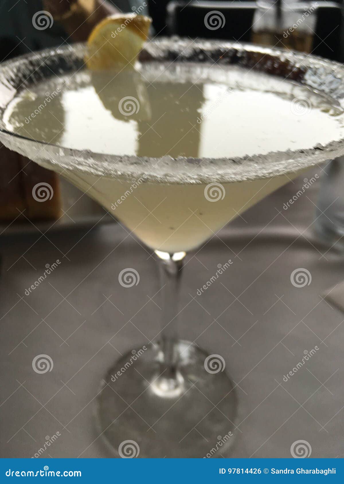 Lemon drop Martini stock photo. Image of martini, perfect - 97814426