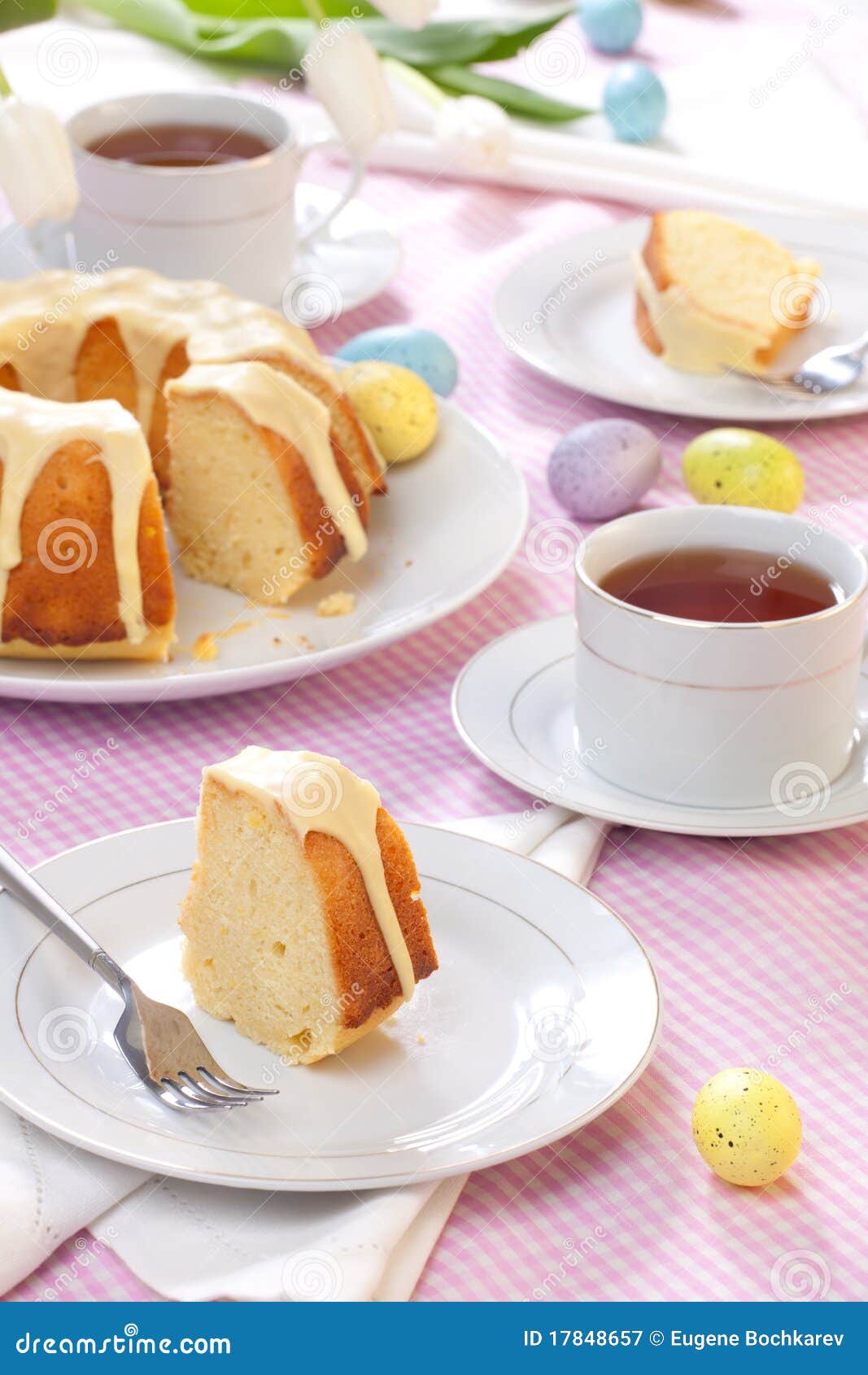 Lemon Easter Cake stock image. Image of gourmet, season - 17848657