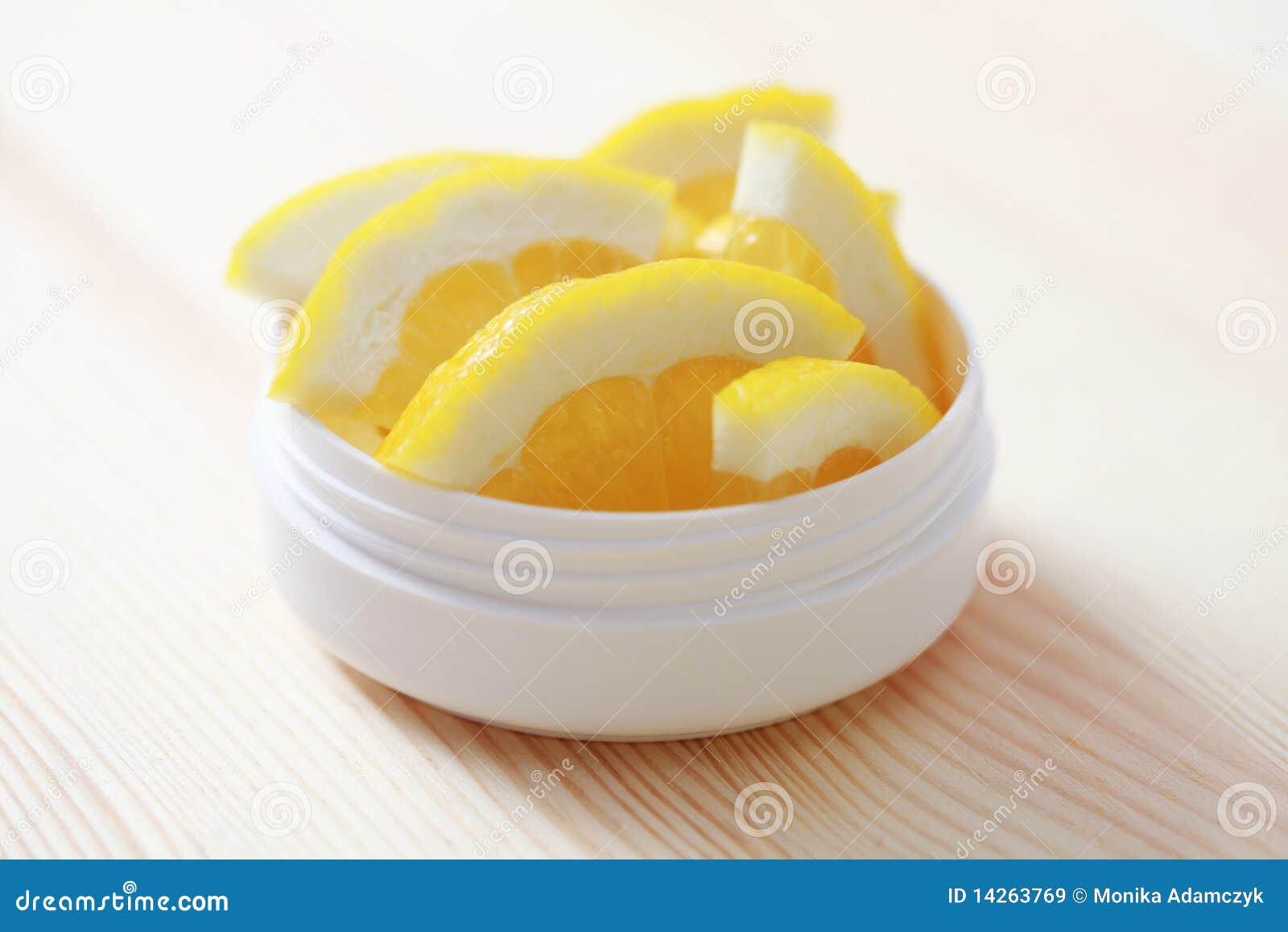 Lemon face cream stock image. Image of organic, health - 14263769