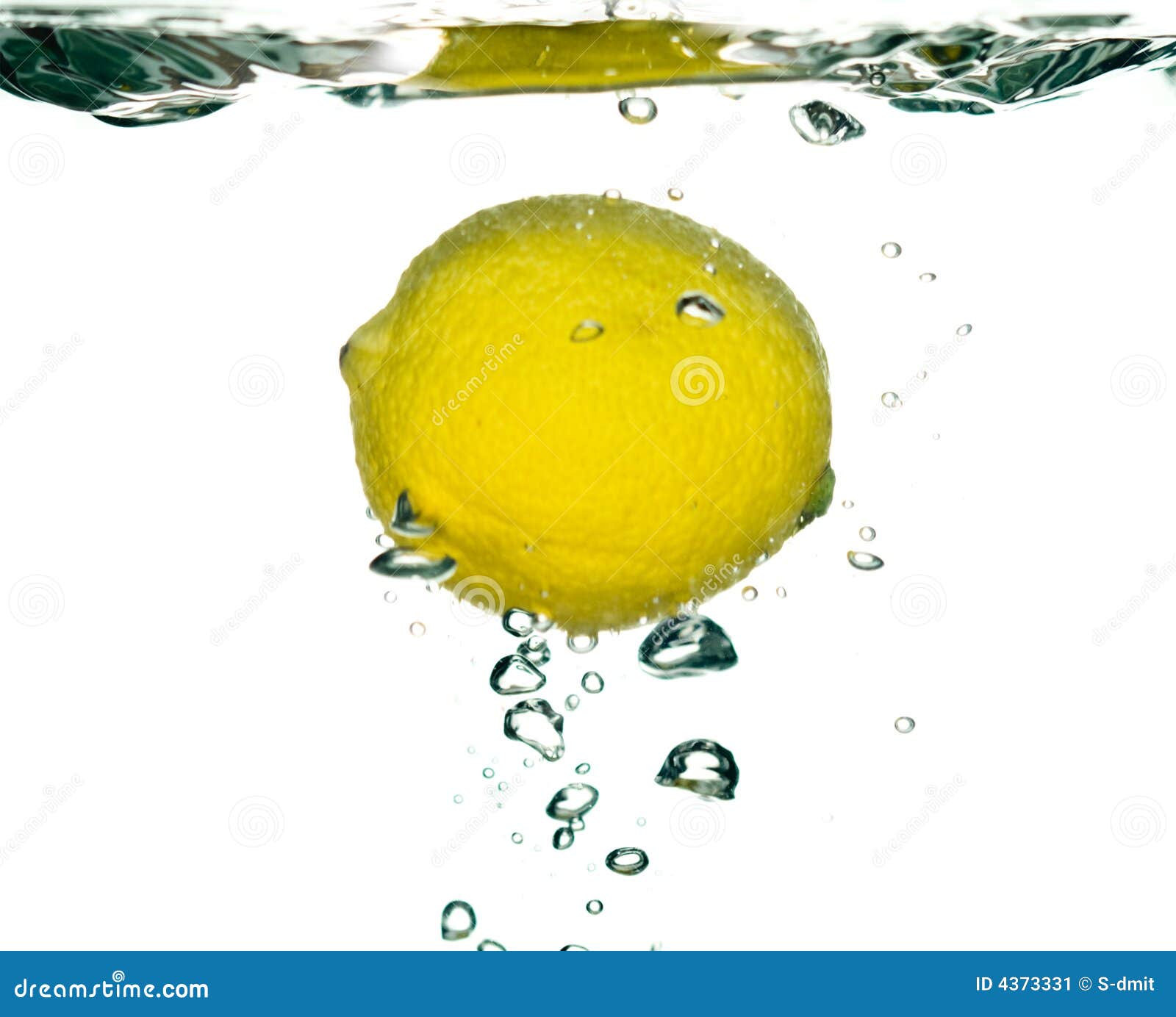 Lemon falling in water stock image. Image of food, fall - 4373331