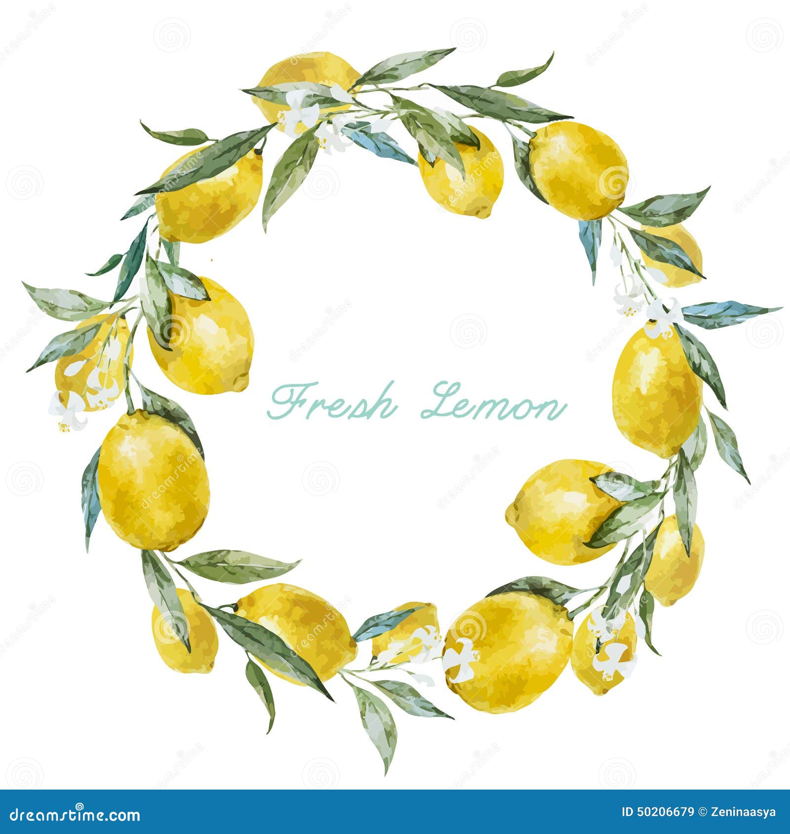 Lemon border clip art