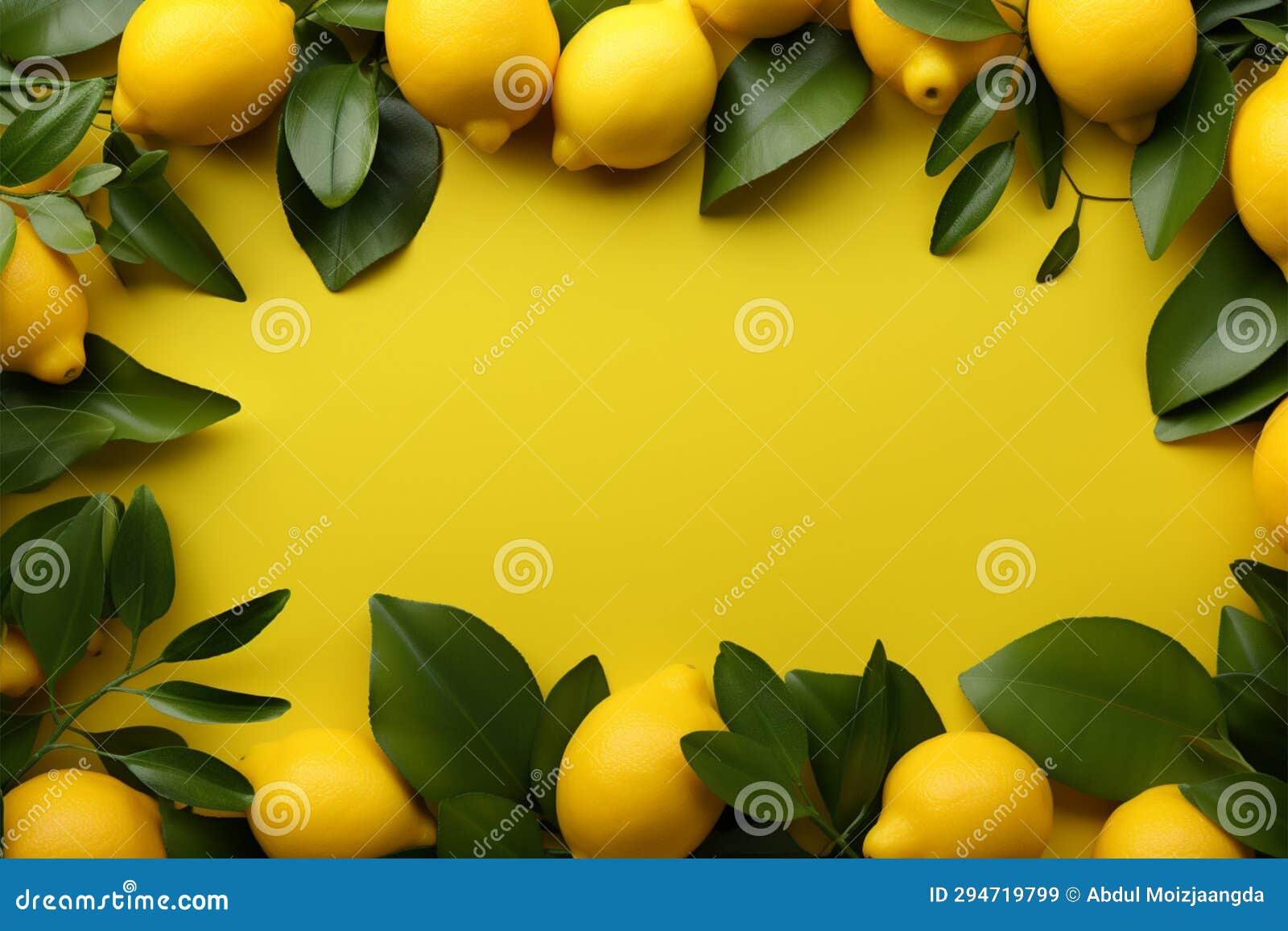 Lemon Frames Minimalism, Soft Yellow Backdrop, and Vibrant Citrus Touch ...