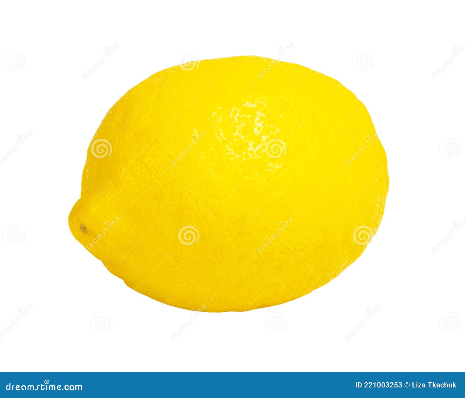 Lemon Fruit Citrus Isolated on the White Background Stock Image - Image ...