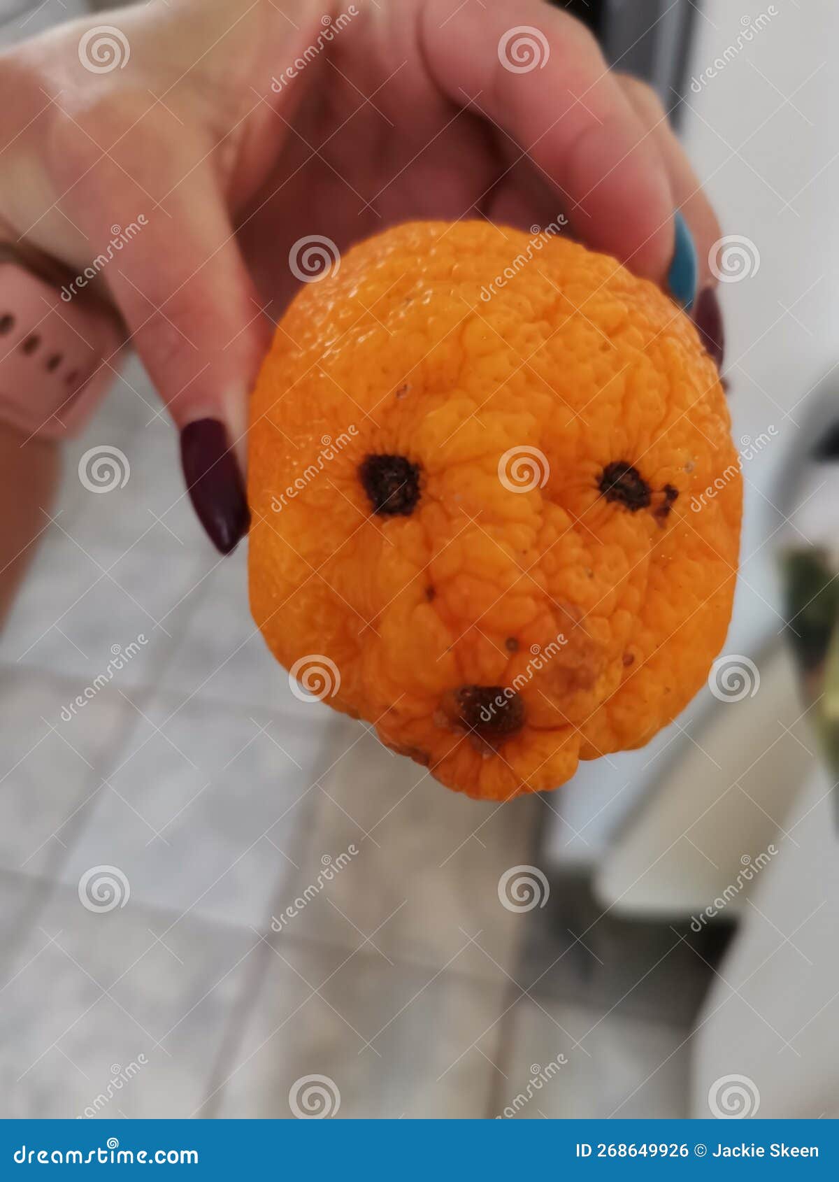 Lemon Fruit with Eyes and Mouth Impression Stock Photo - Image of eyes ...