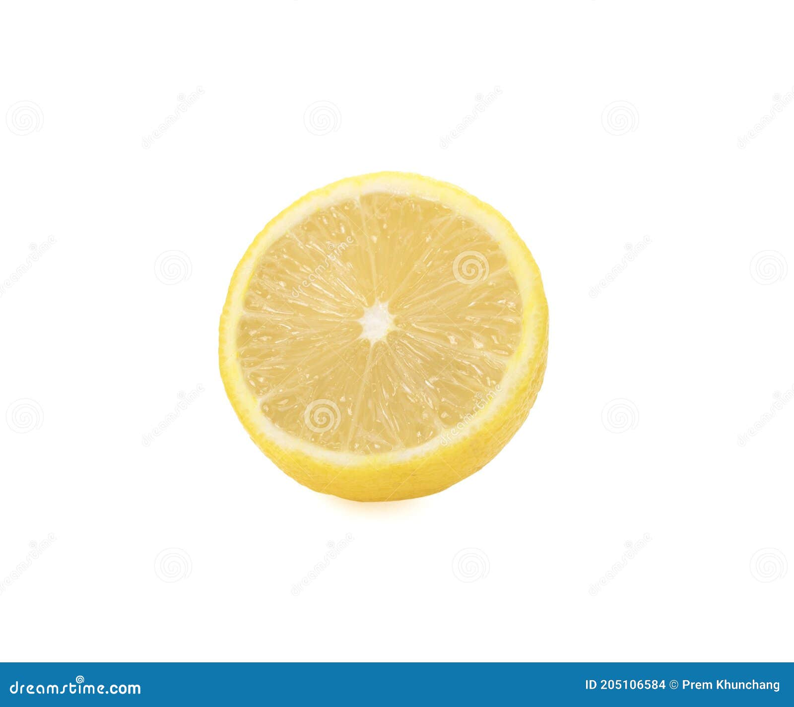 Lemon Fruit Isolated on White Background Stock Photo - Image of path ...