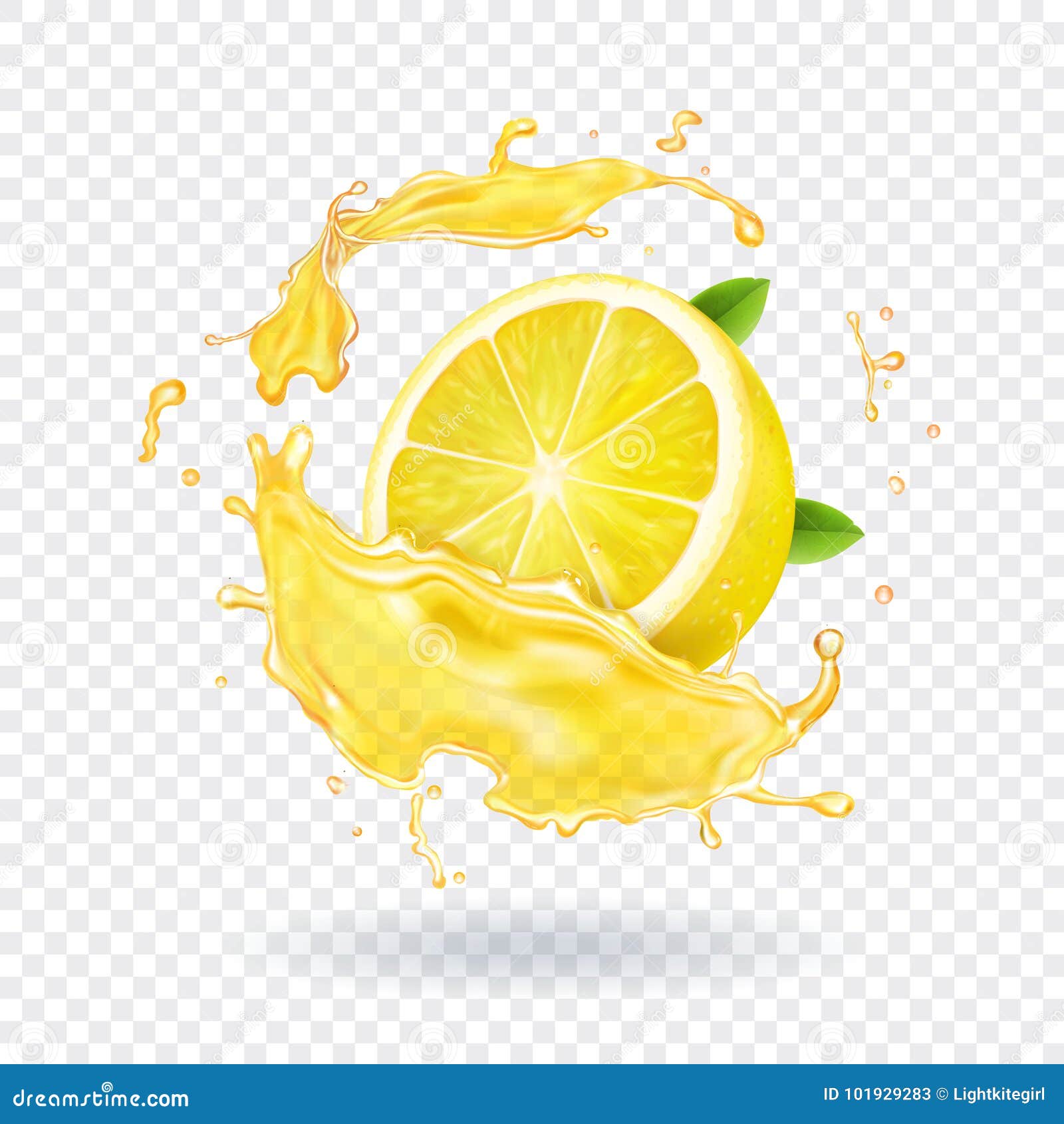 Fruit In Juice Splashes. Strawberry, Guava, Vector | CartoonDealer.com ...