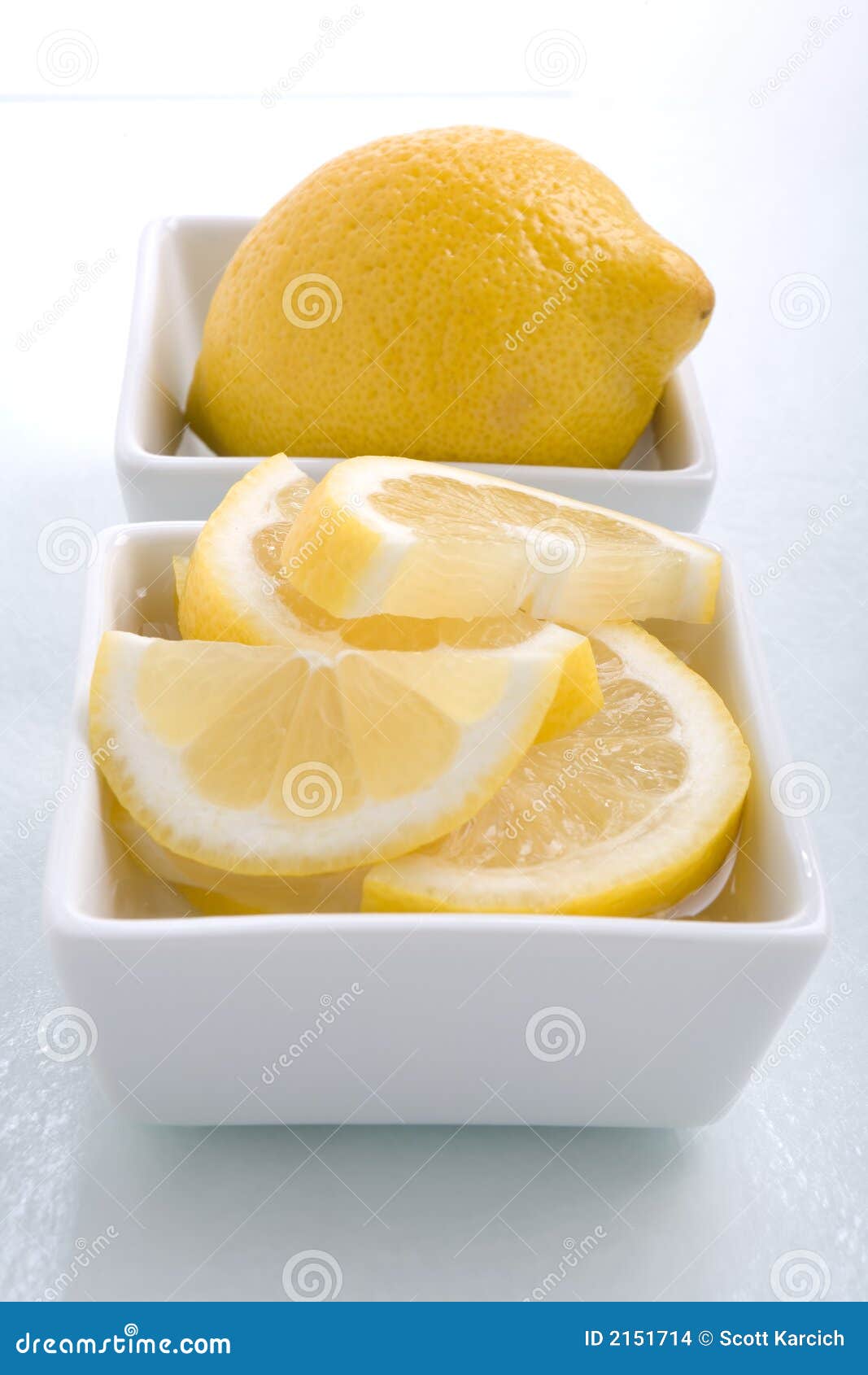Lemon Garnish stock photo. Image of slices, square, garnish - 2151714