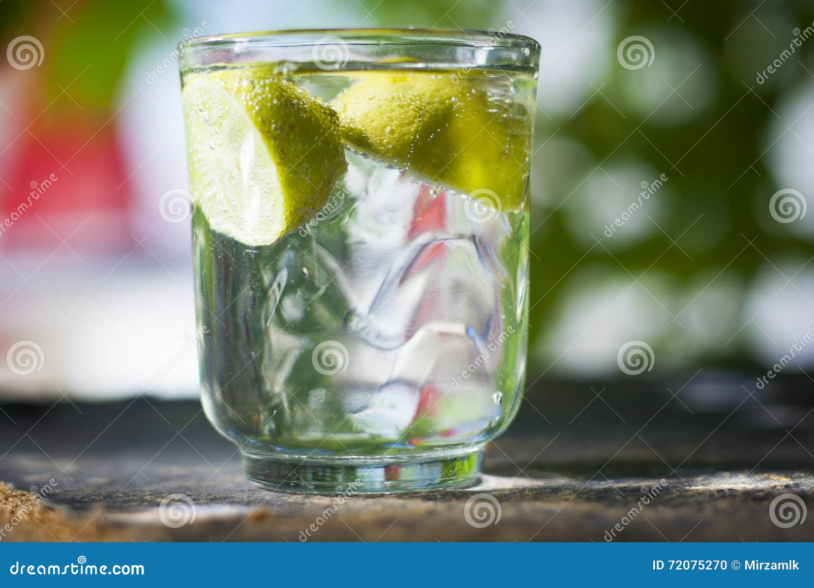 Lemon in the glass stock photo. Image of beverage, cocktail - 72075270