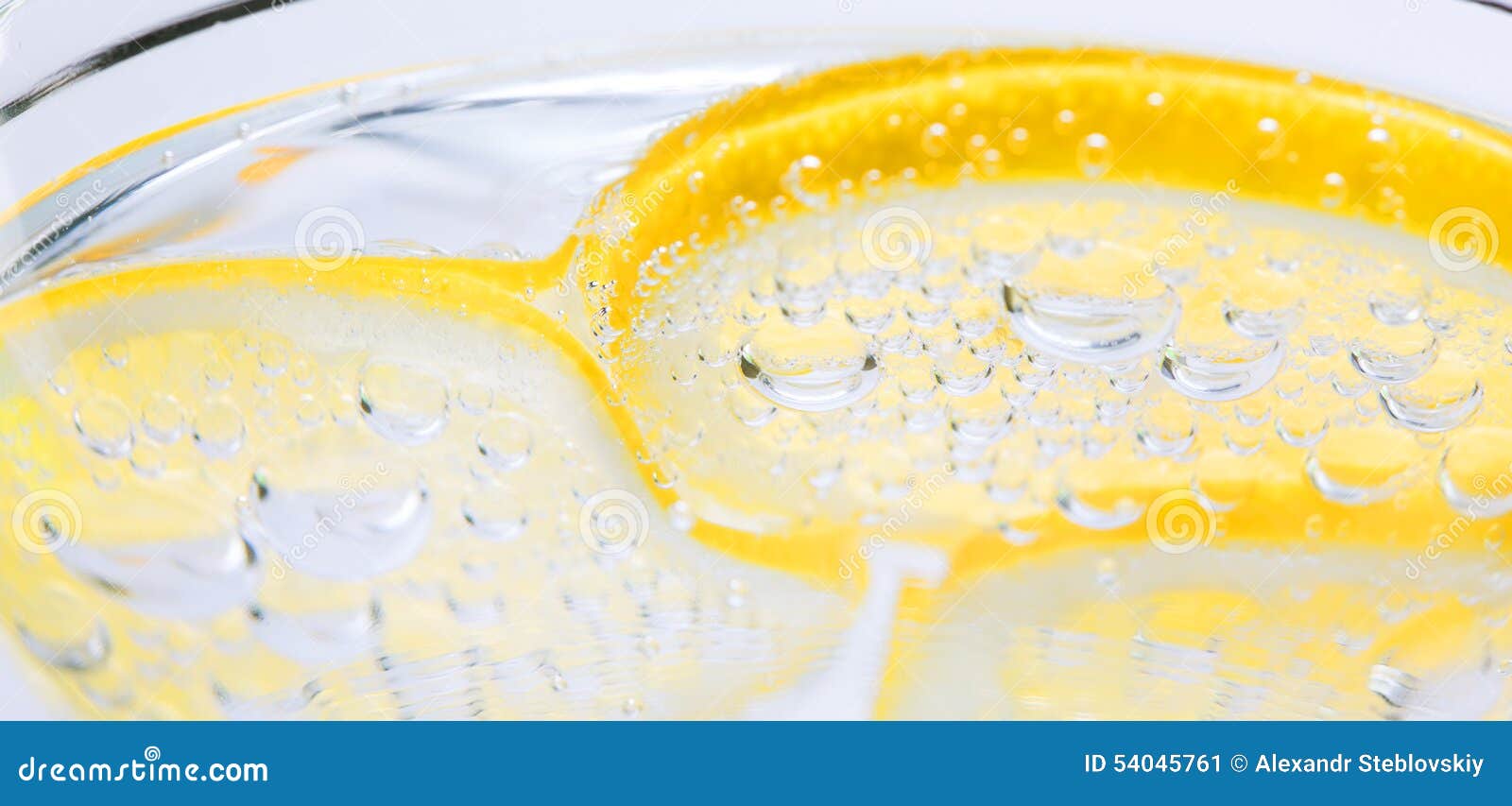 Lemon in glass stock image. Image of backgrounds, isolated - 54045761