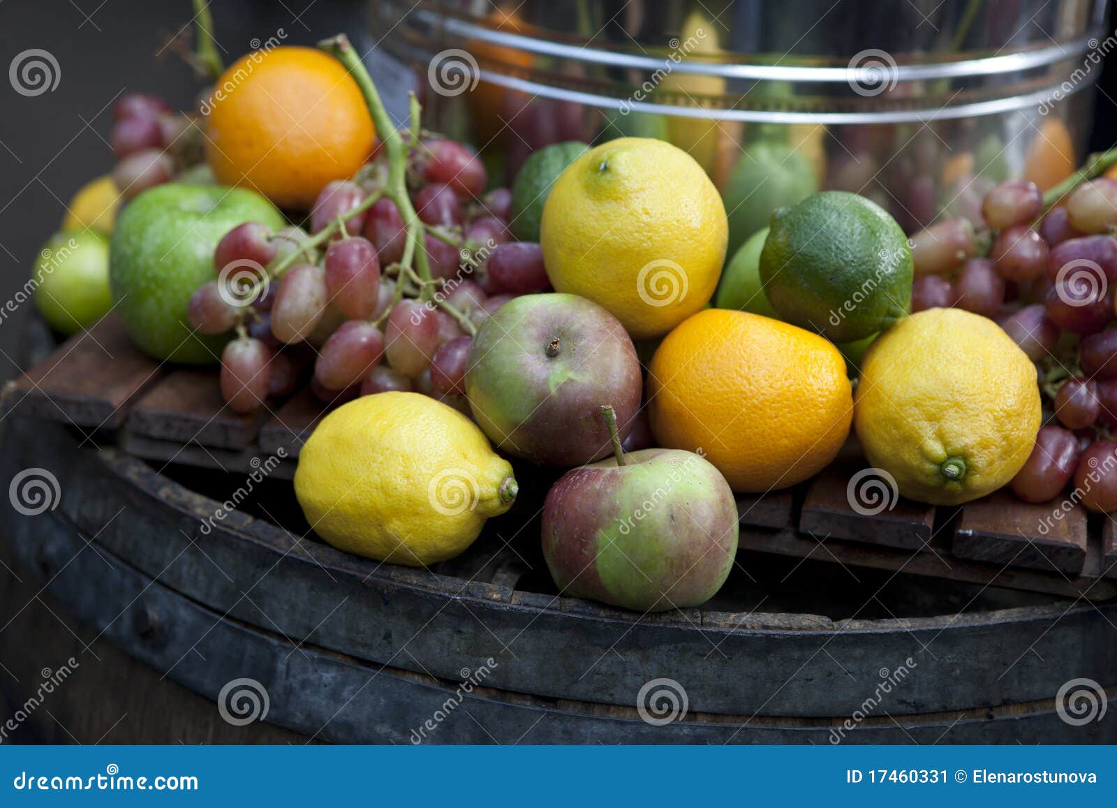 Lemon and grape stock image. Image of plant, organic - 17460331