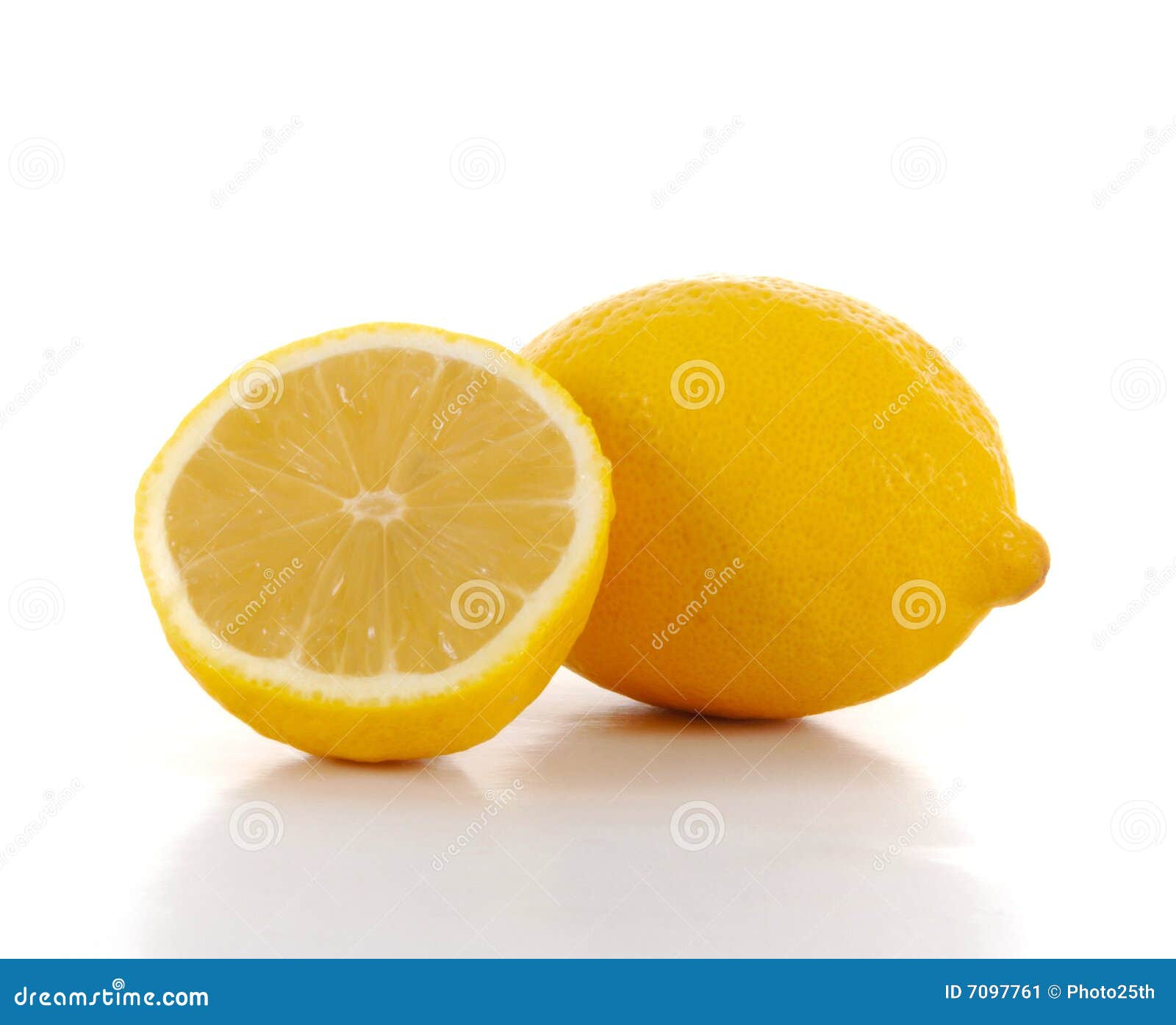 Lemon and half stock image. Image of sour, lemon, beverage - 7097761
