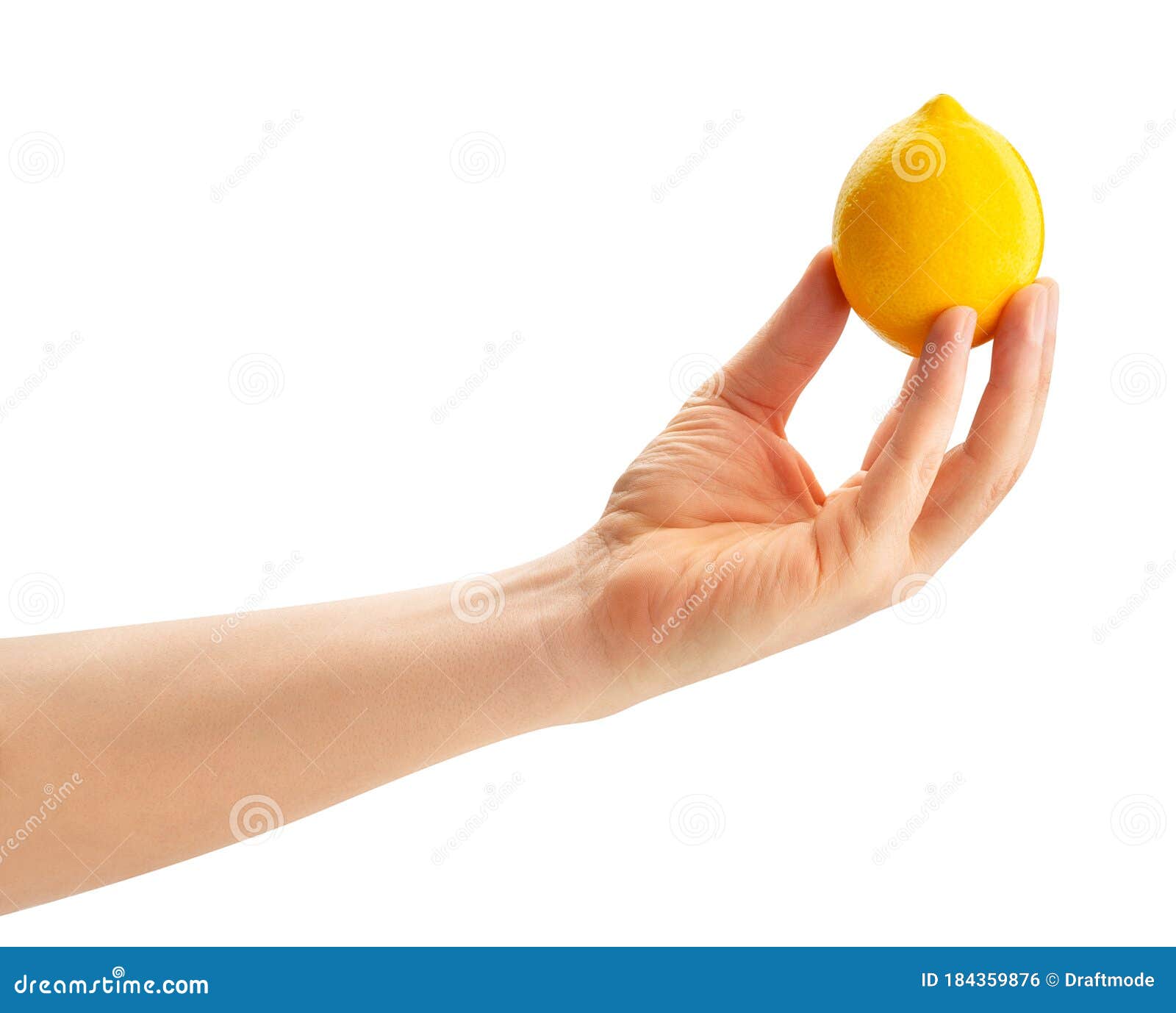Lemon in hand stock photo. Image of antioxidant, path - 184359876