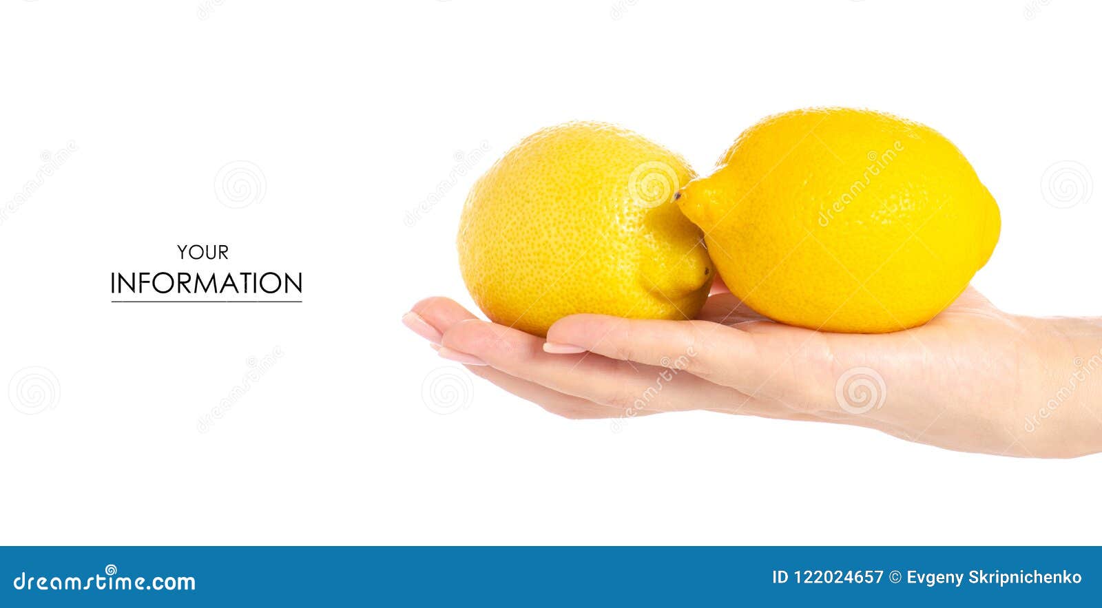 Lemon in hand pattern stock image. Image of nature, fruit - 122024657