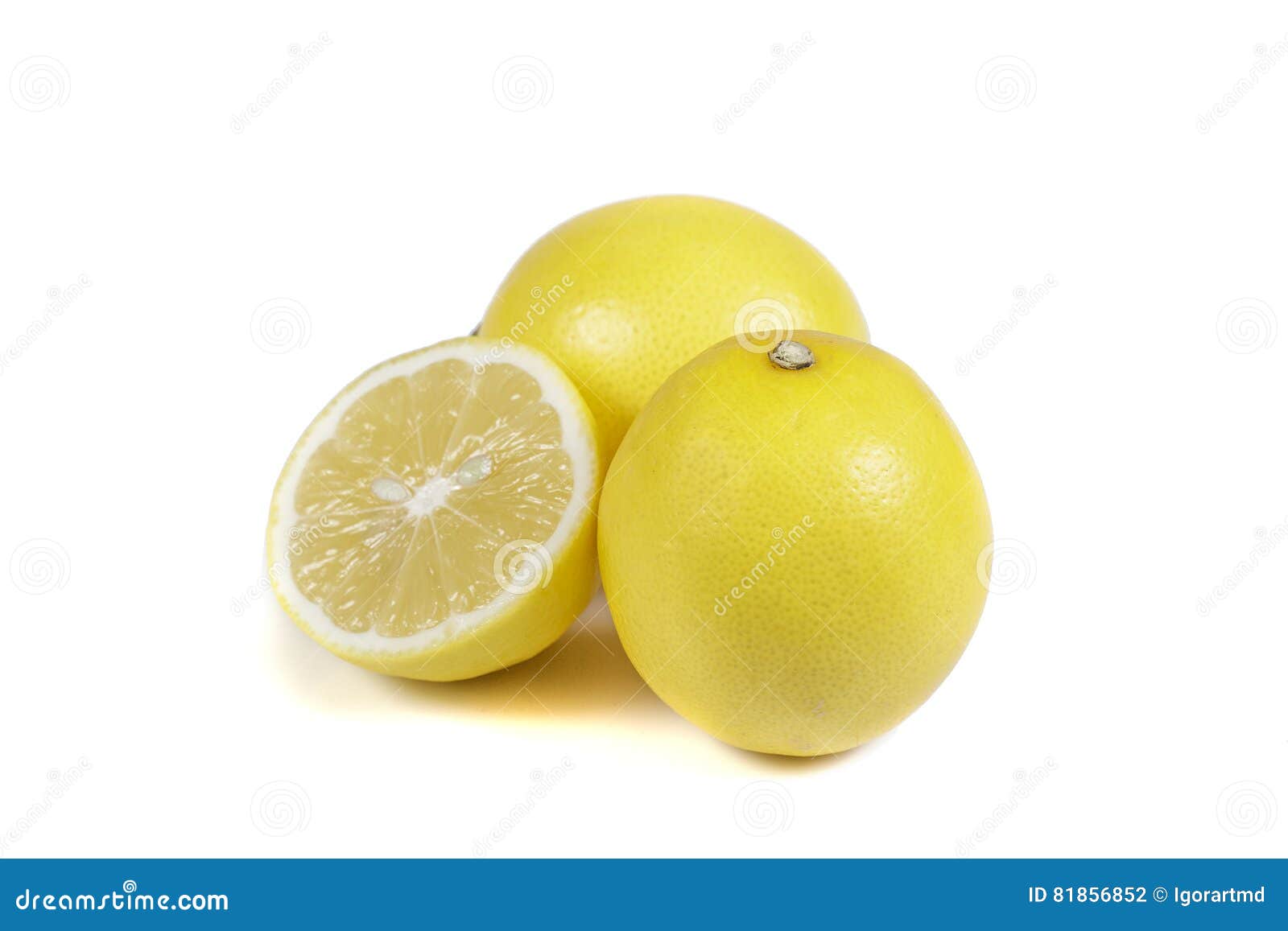 Lemon stock photo. Image of citrus, white, closeup, color - 81856852