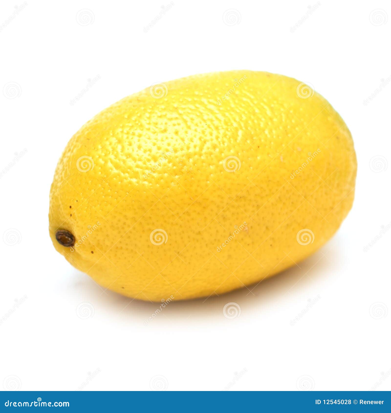 Lemon isolated stock photo. Image of healthy, orange - 12545028