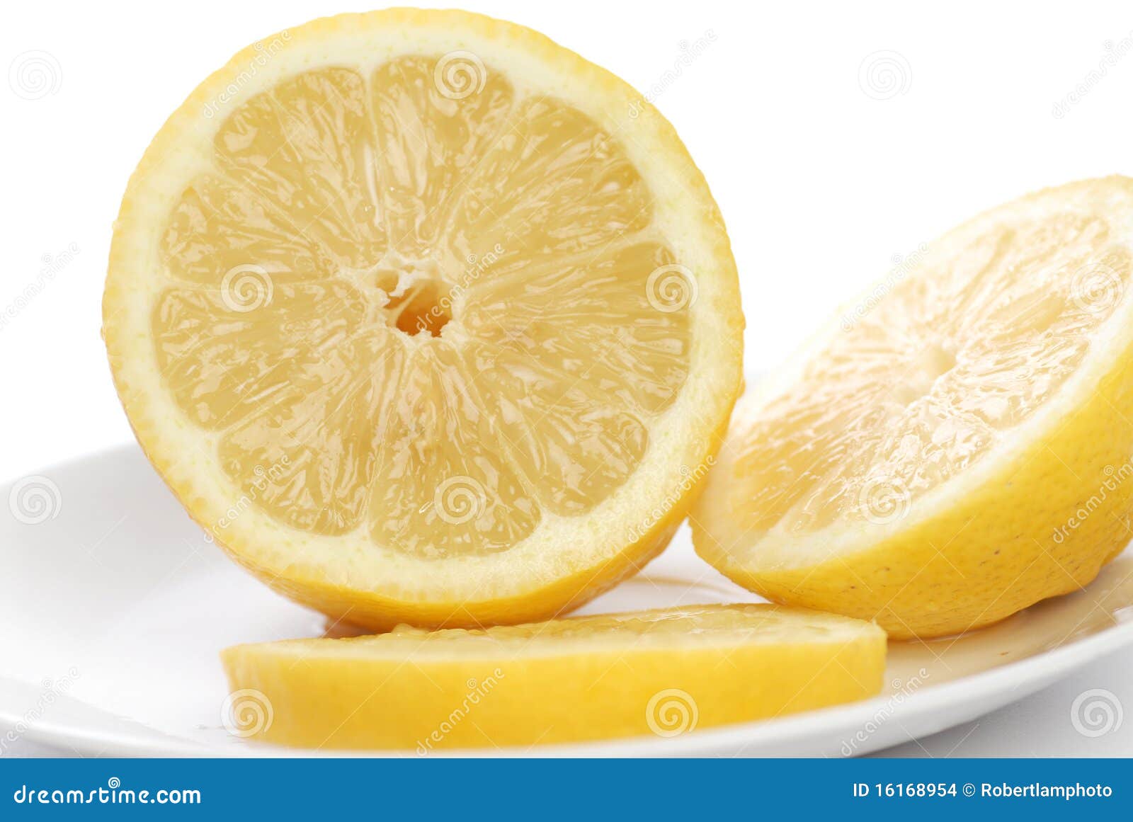 Lemon isolated on white stock photo. Image of circle - 16168954