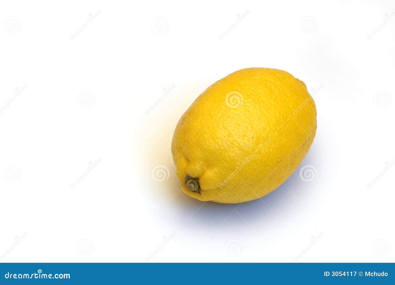 Lemon isolated on white stock image. Image of healthy - 3054117