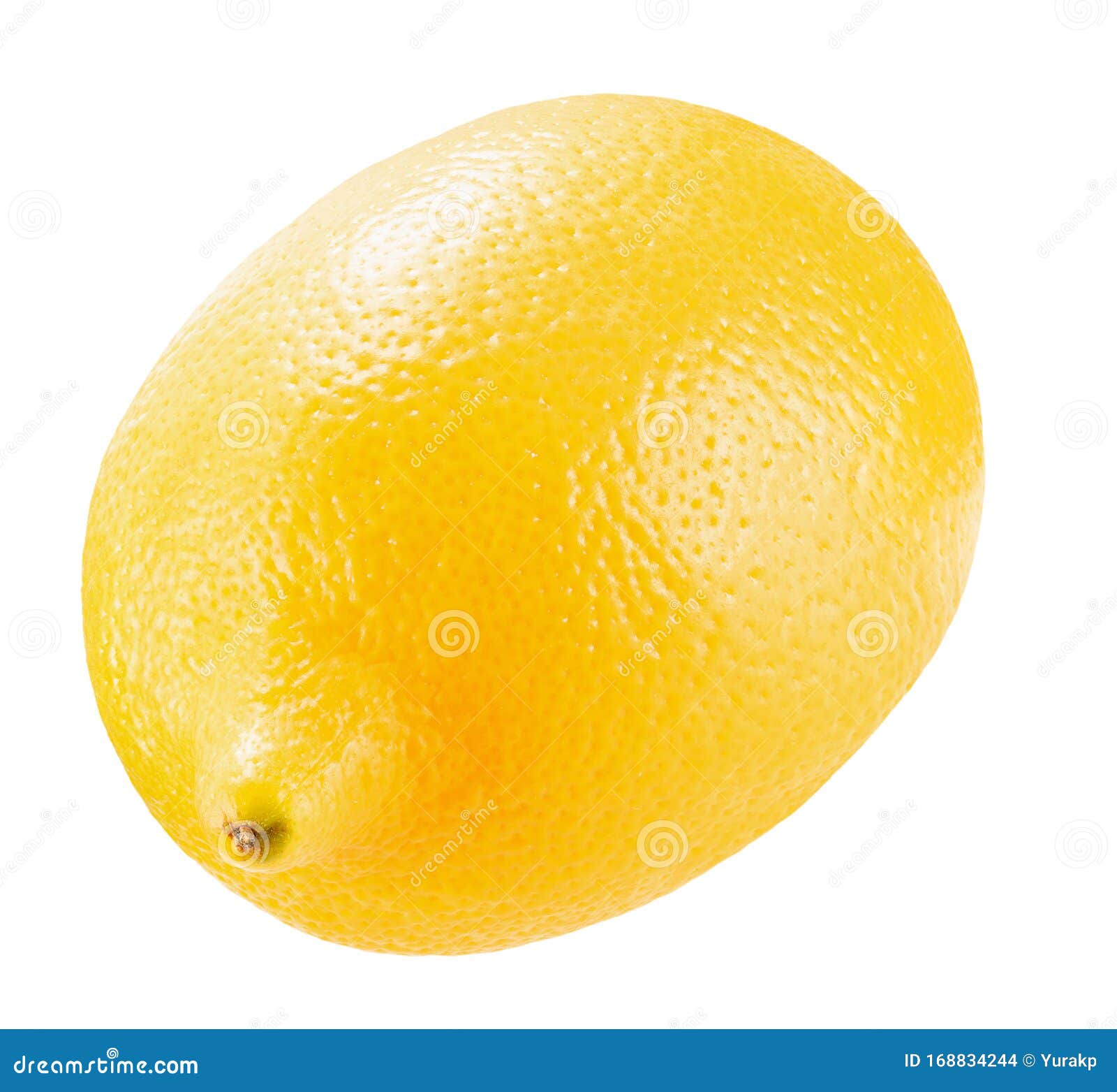 Lemon Isolated on a White Background Stock Photo - Image of food, fruit ...