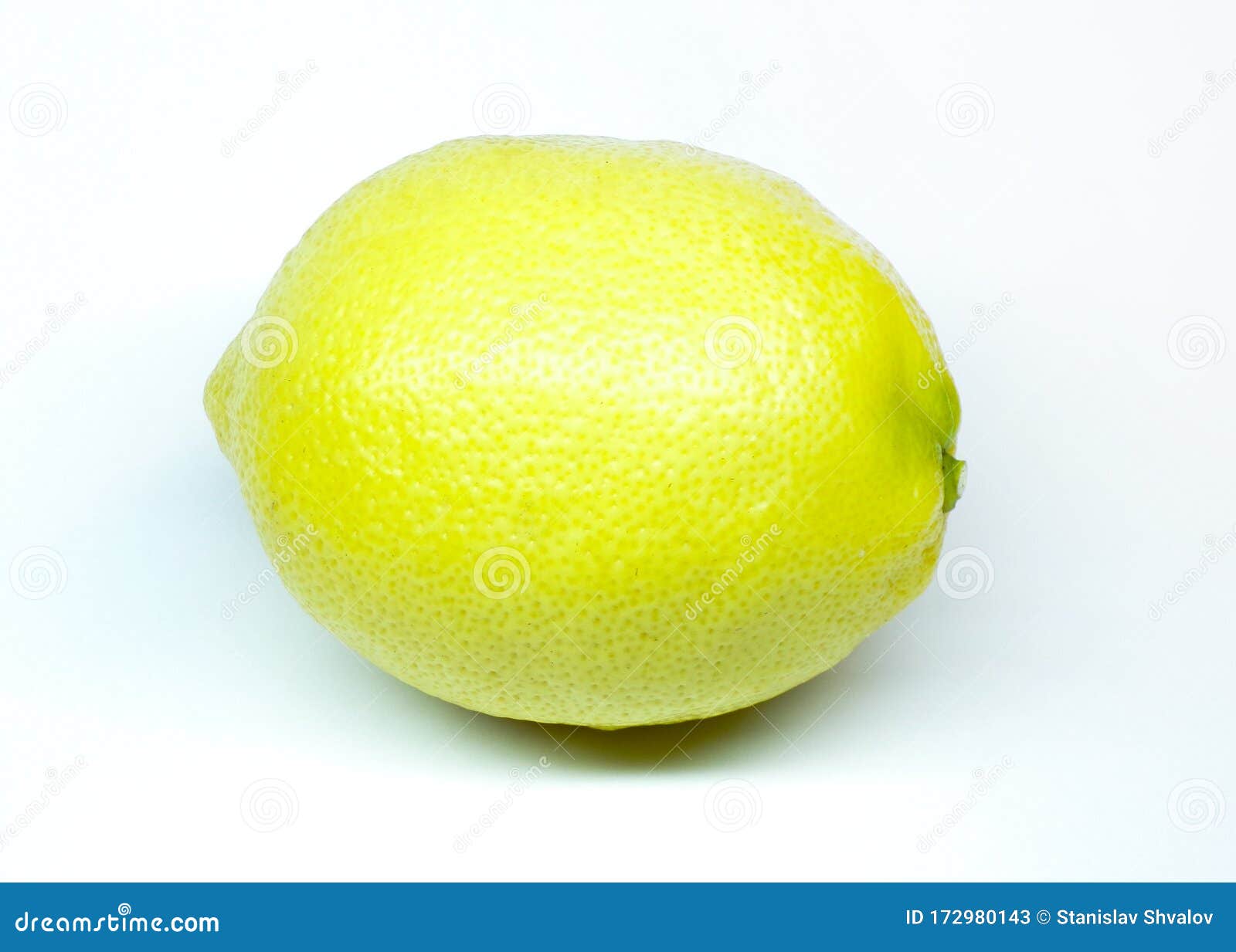 Lemon Isolated on a White Background. Stock Image - Image of nutrition ...