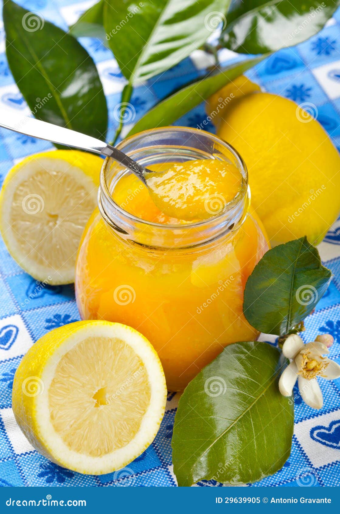 Lemon jam stock image. Image of cross, lemon, delicious - 29639905