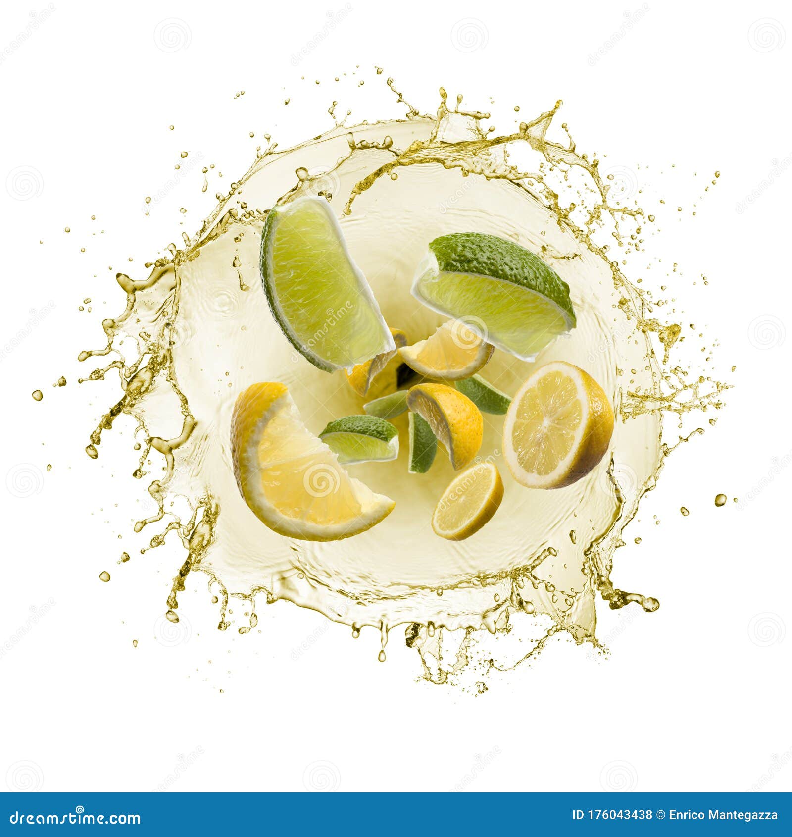 Lemon juice splash stock photo. Image of drink, drinking - 176043438