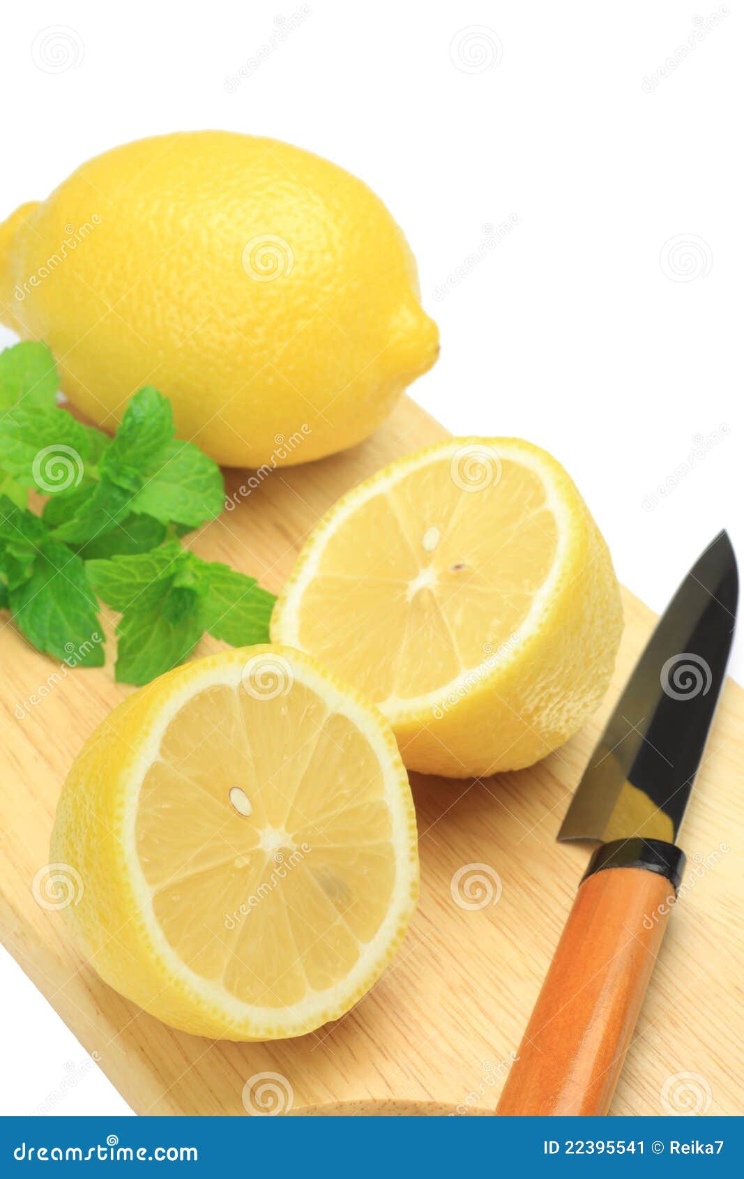 Lemon and knife stock image. Image of fruits, food, lemon - 22395541