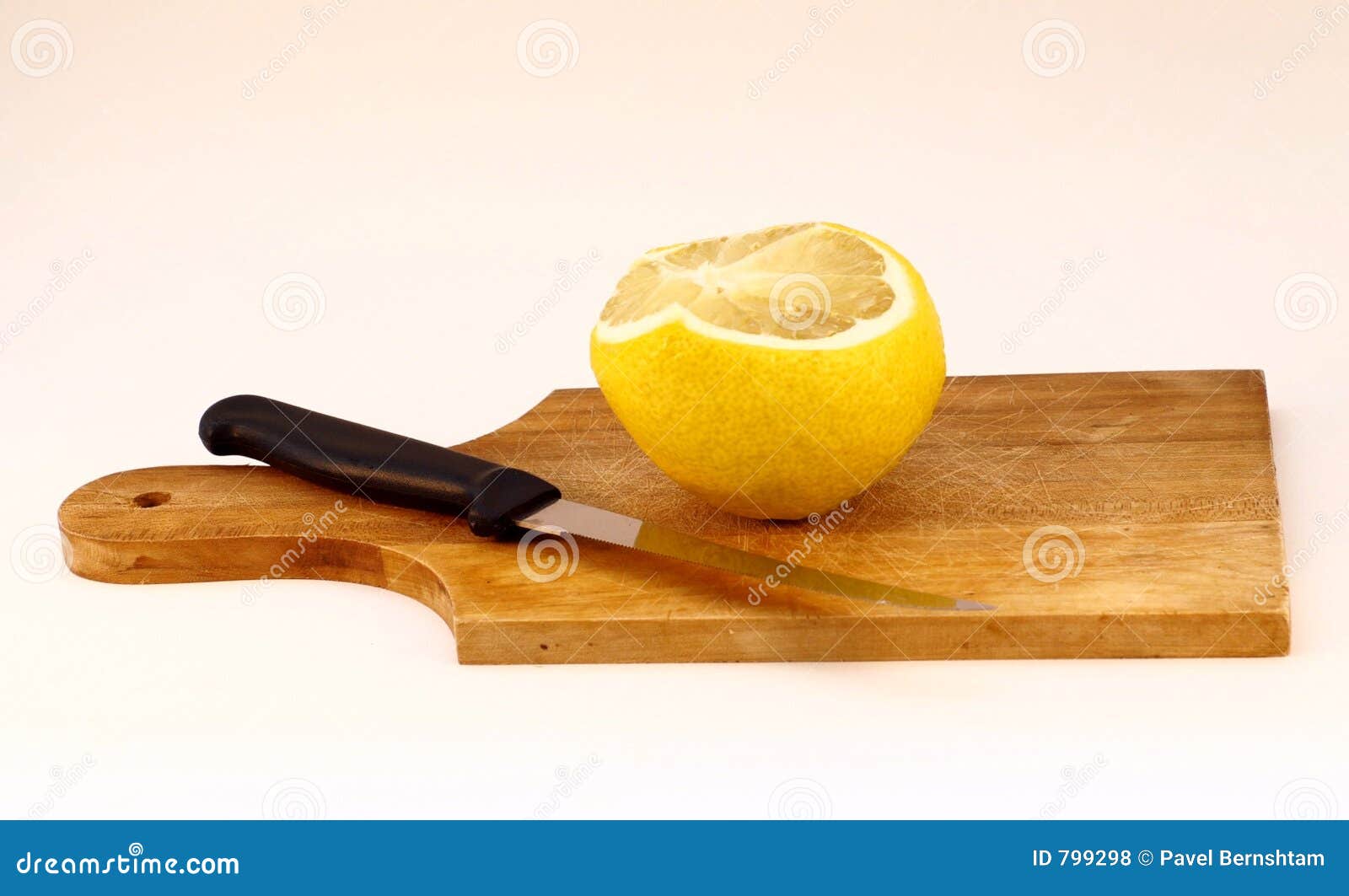 Lemon And A Knife Picture. Image: 799298