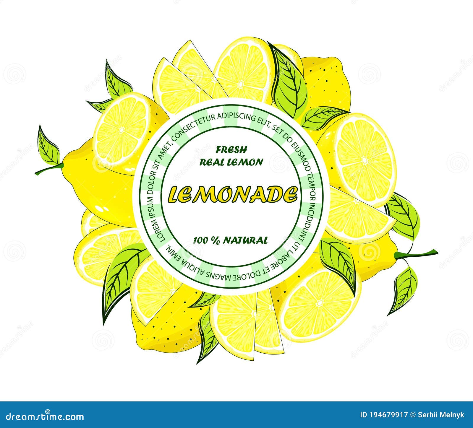Lemonade Badges. Lemon Juice Or Fruit Syrup Lemonade Vector Labels Or ...