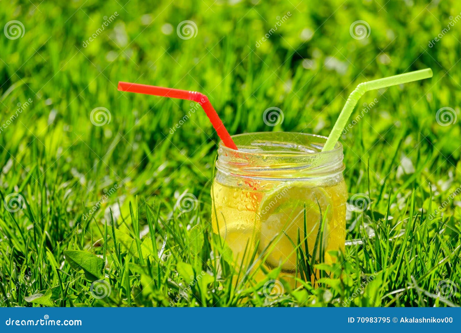 Lemon lemonade outdoors stock image. Image of lemon, fresh - 70983795