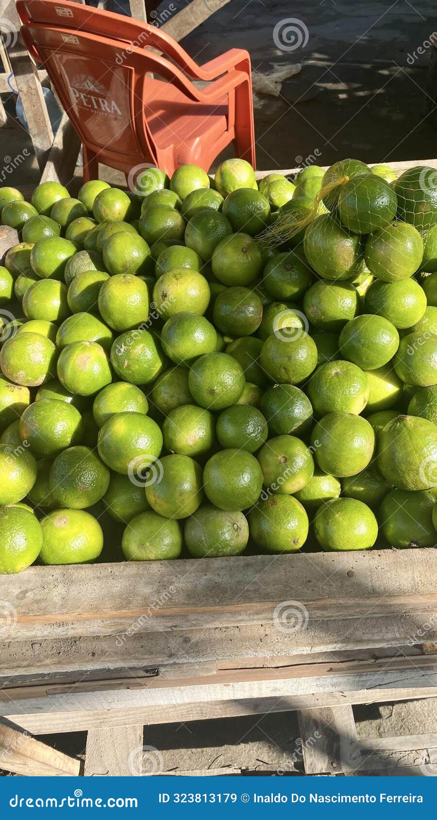 Lemon Sold in a Popular Fair Stall Stock Image - Image of mercado ...