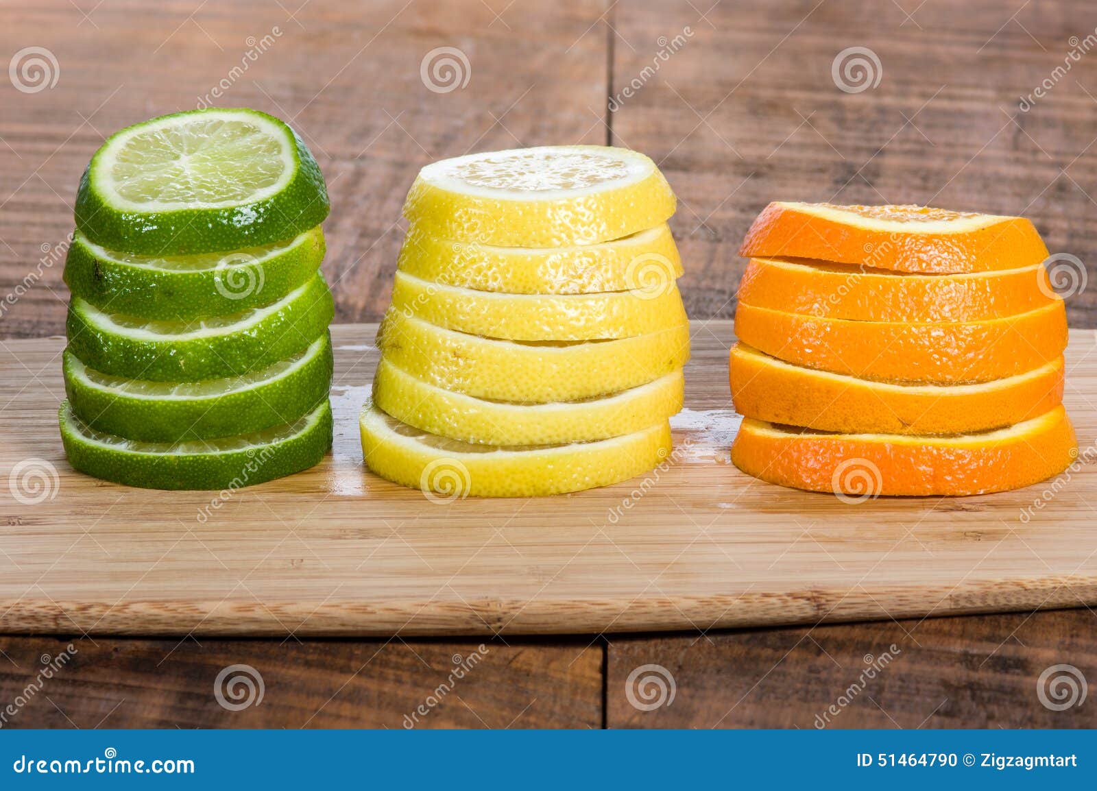 Lemon, Lime and Orange Slices Stock Photo - Image of nature, tropical ...