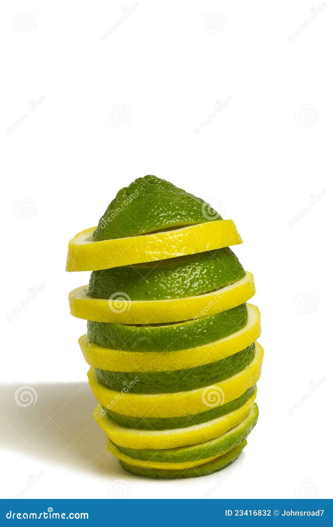 Lemon Lime Slice Stack stock photo. Image of refreshment - 23416832