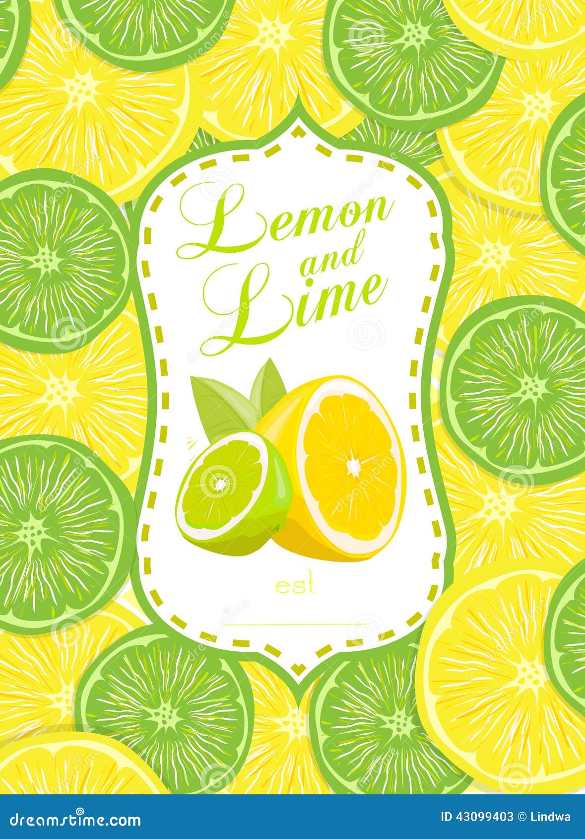Lemon And Lime And Their Parts Isolated Hand Drawn Monochrome Vector ...