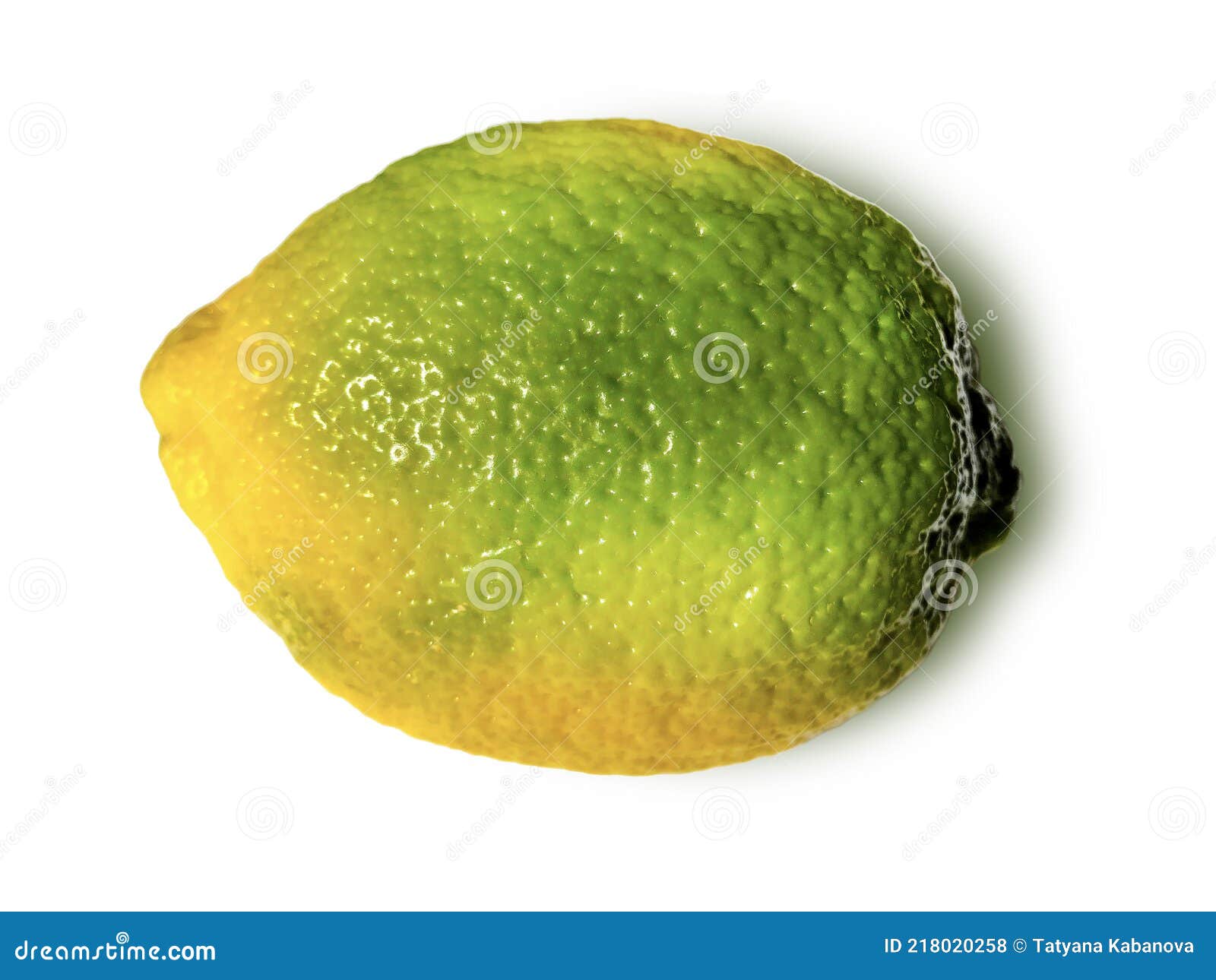 Lemon Lime, Yellow-green Peel. Stock Photo - Image of food, lemonade ...