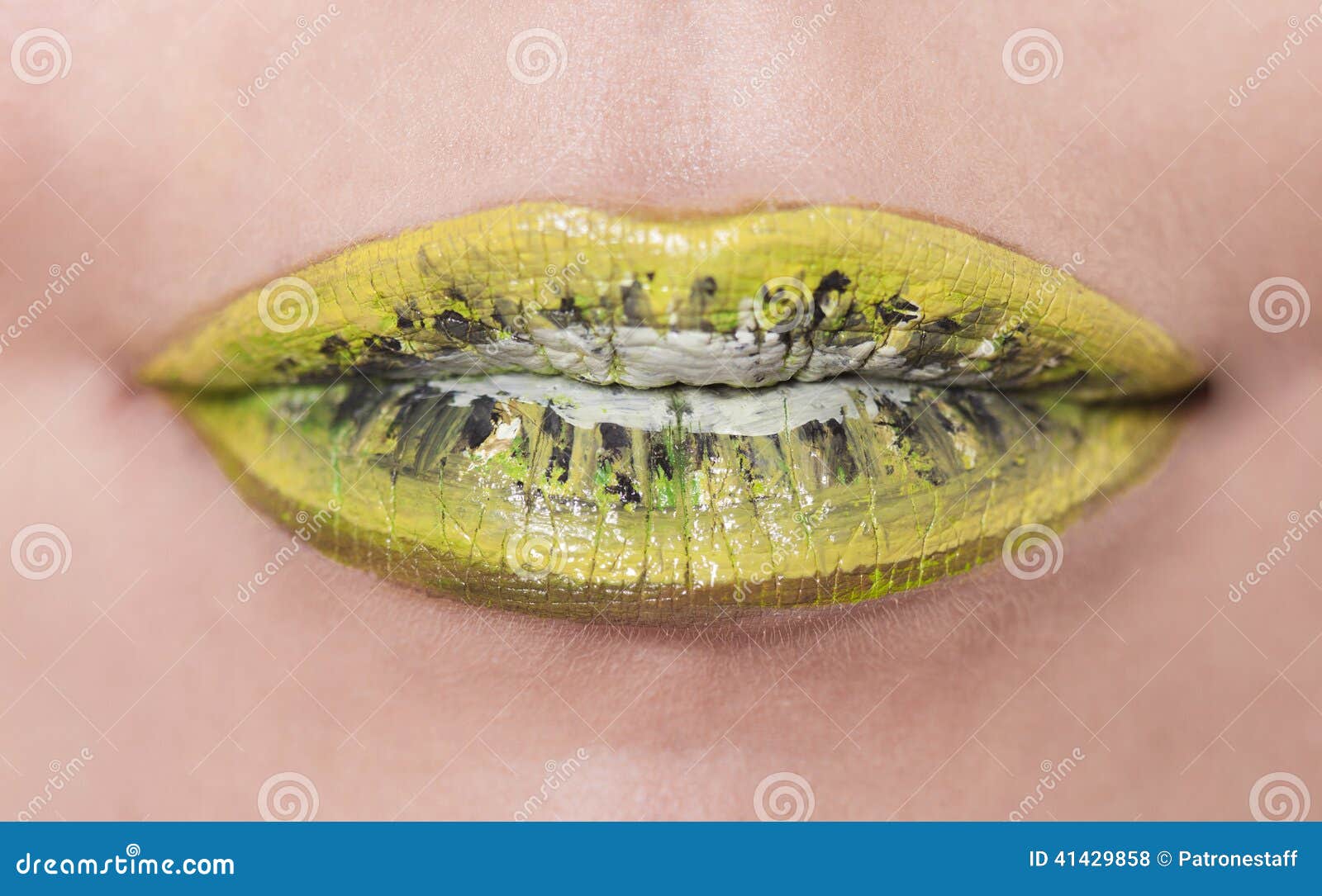Lemon lips stock photo. Image of smile, model, woman - 41429858