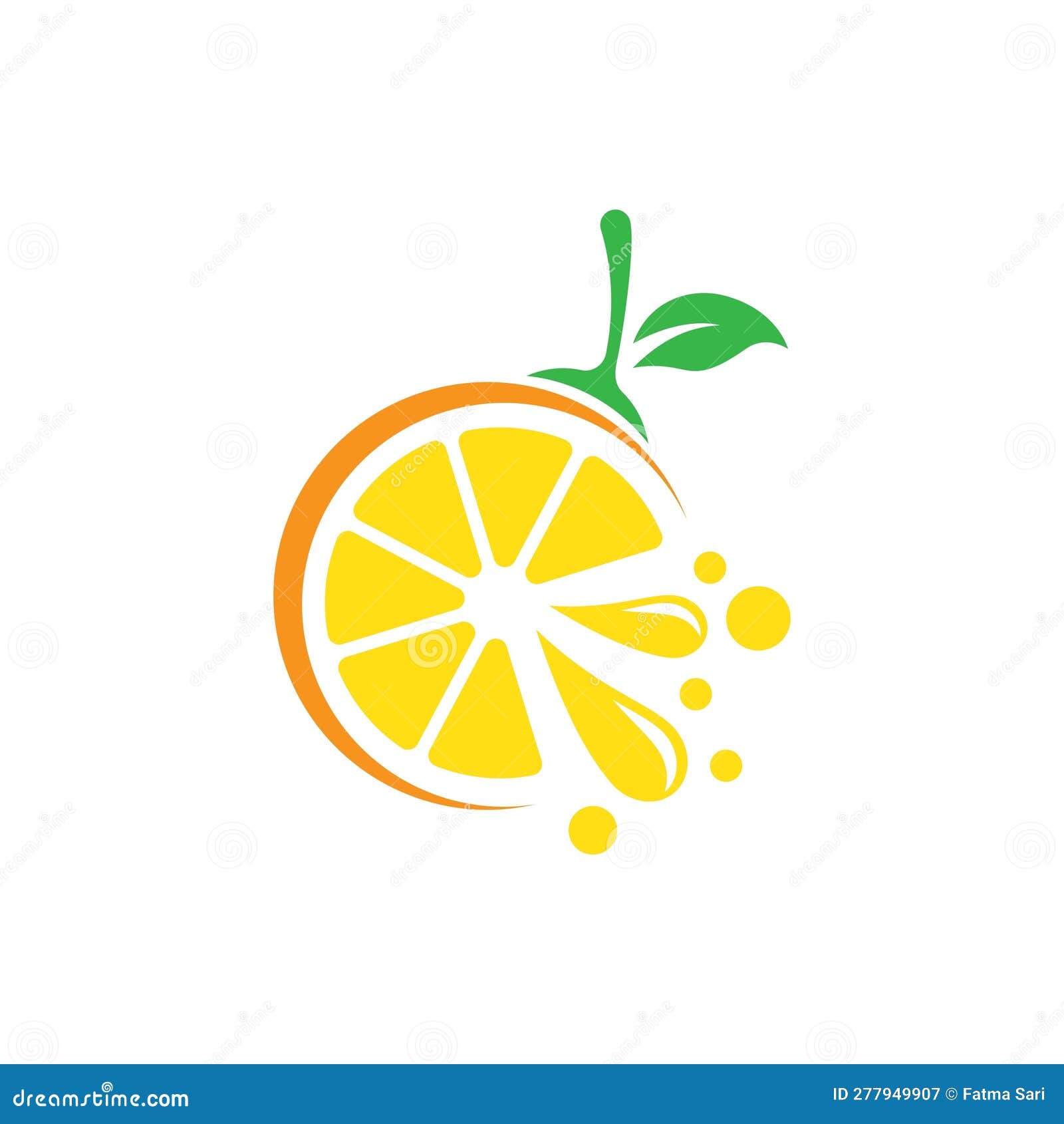 Lemon Logo Images Illustration Stock Vector - Illustration of modern ...