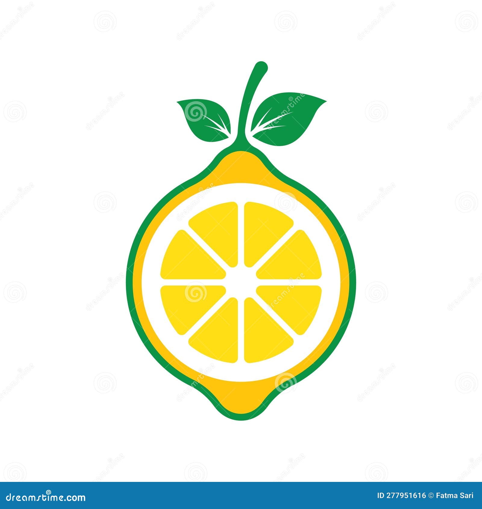 Lemon Logo Images Illustration Stock Vector - Illustration of symbol ...