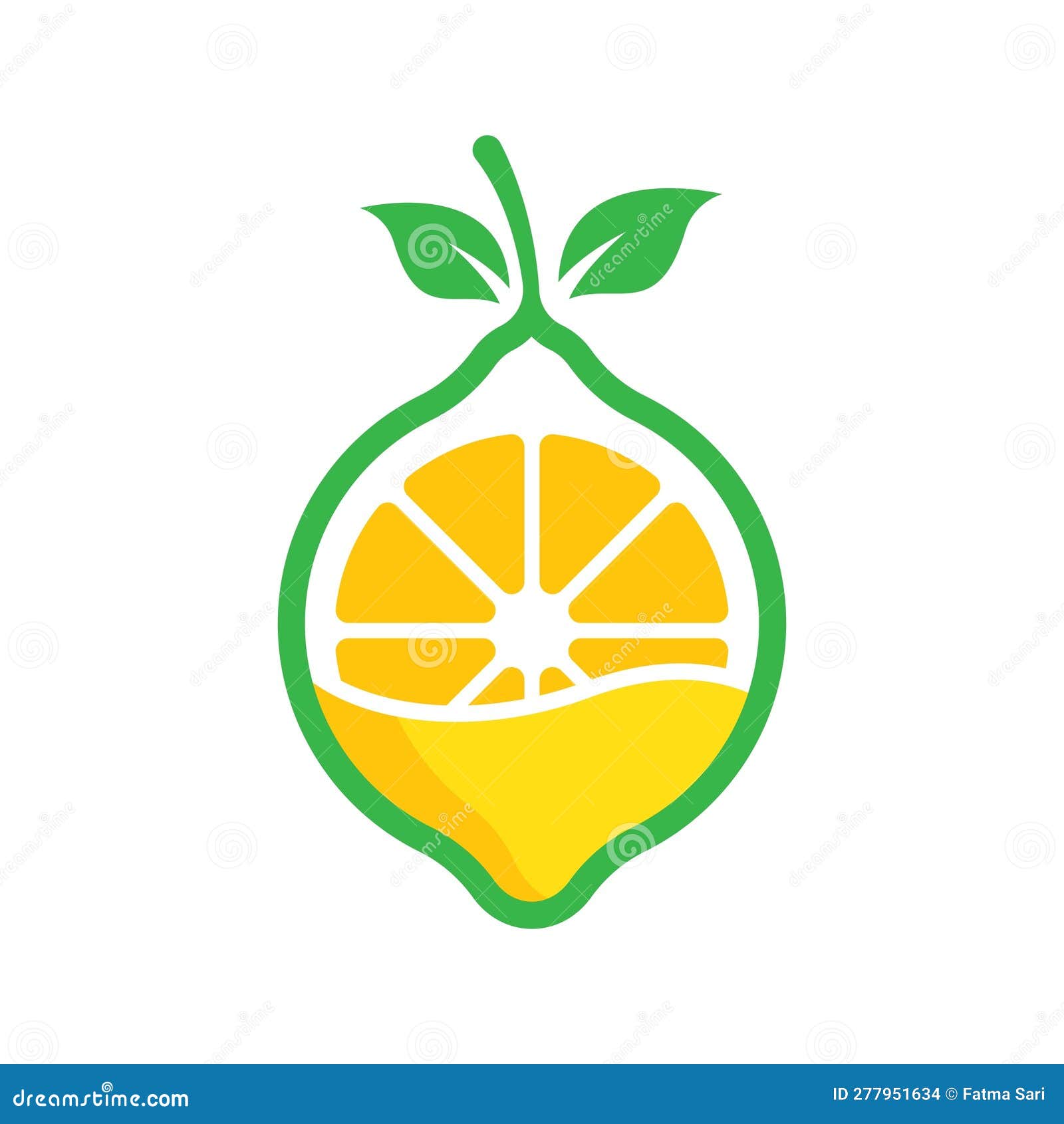 Lemon Logo Images Illustration Stock Vector - Illustration of logo ...