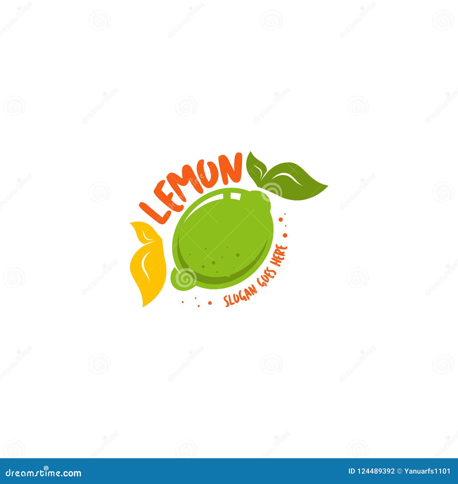 Lemon Logo Vector Template. Logo Template for Your Business Stock ...