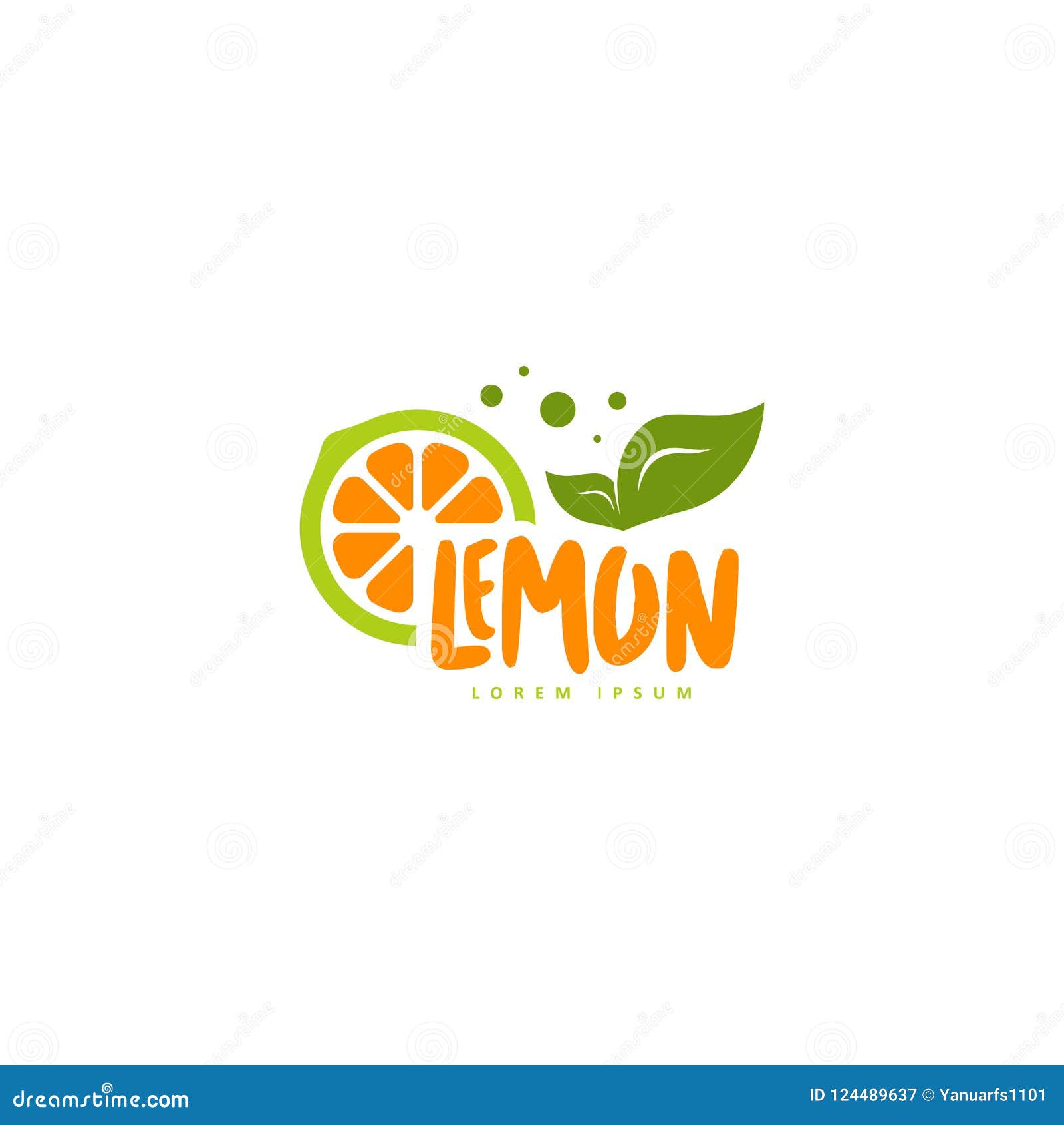 Lemon Logo Vector Template. Logo Template for Your Business Stock ...