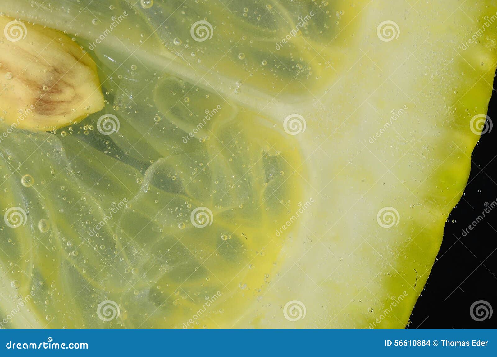 Lemon macro view stock photo. Image of citrus, green - 56610884