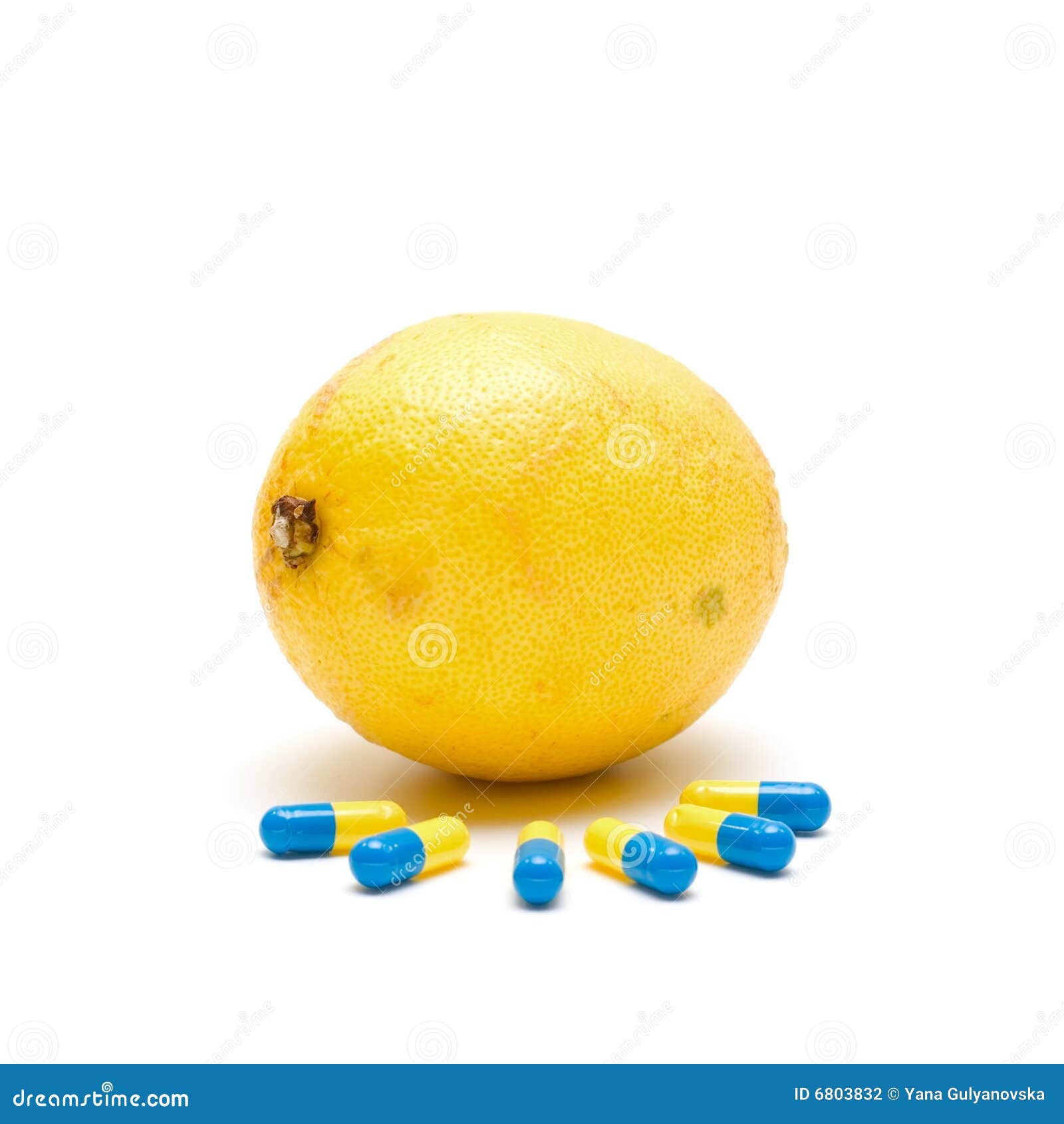 Lemon and medicine stock photo. Image of medical, medicine - 6803832