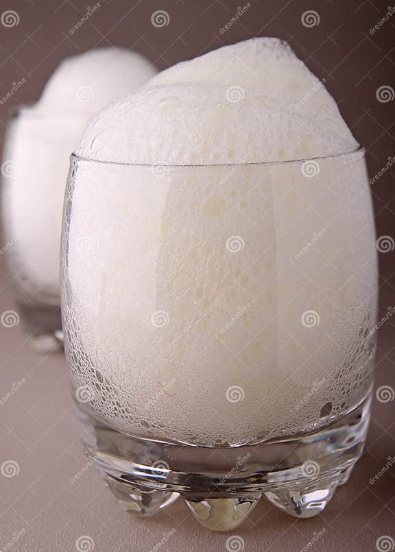 Lemon mousse stock image. Image of lemon, emulsion, modern - 19418955